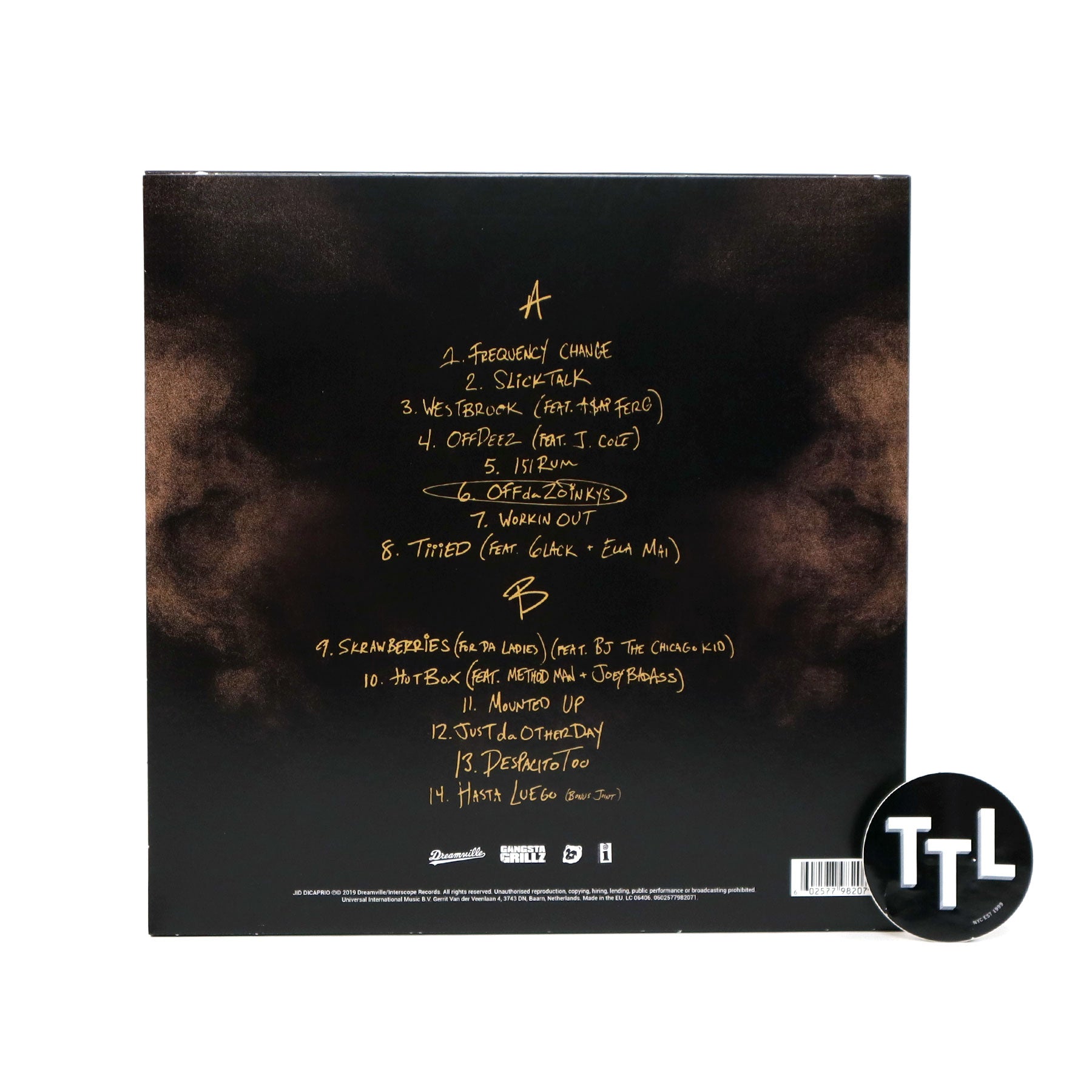 JID: DiCaprio 2 Vinyl LP — TurntableLab.com