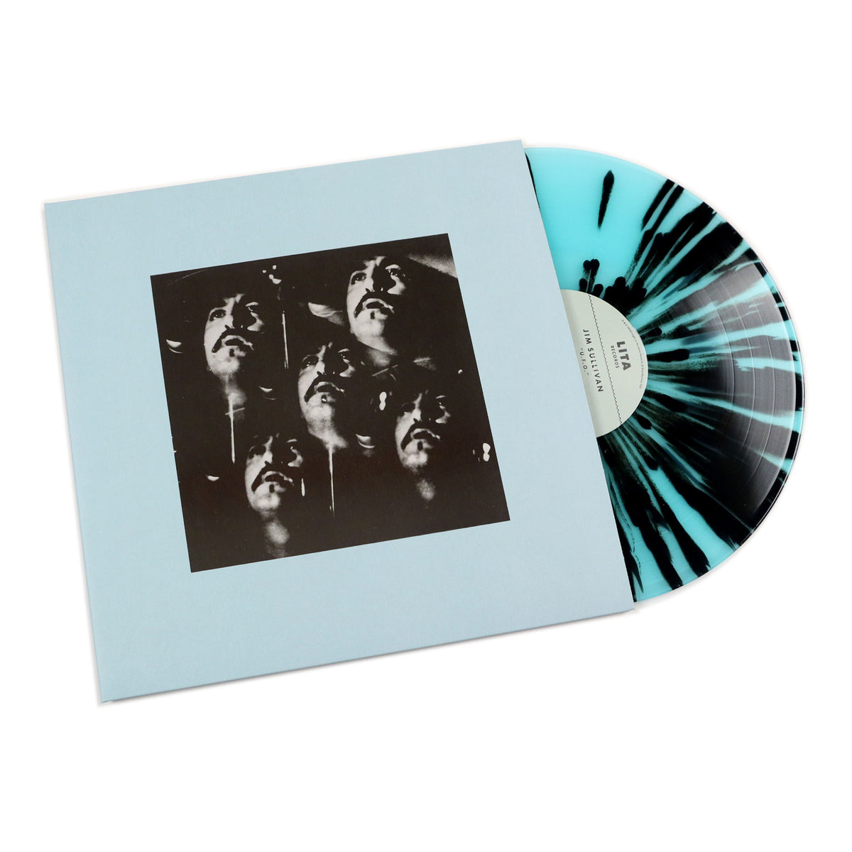 Jim Sullivan: U.F.O. (Blue Splatter Colored Vinyl) Vinyl LP ...