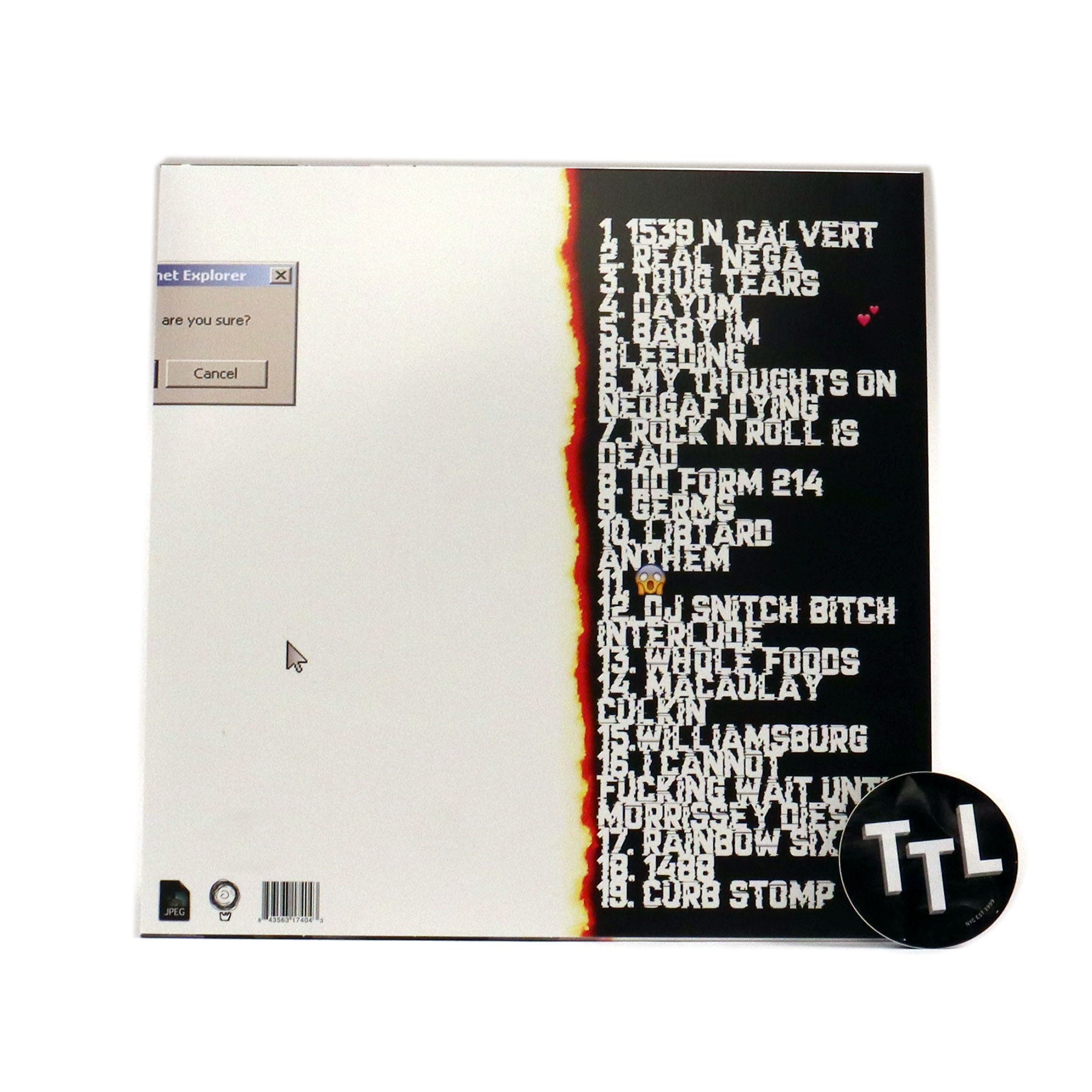 JPEGMAFIA: Veteran (Colored Vinyl) Vinyl LP — TurntableLab.com