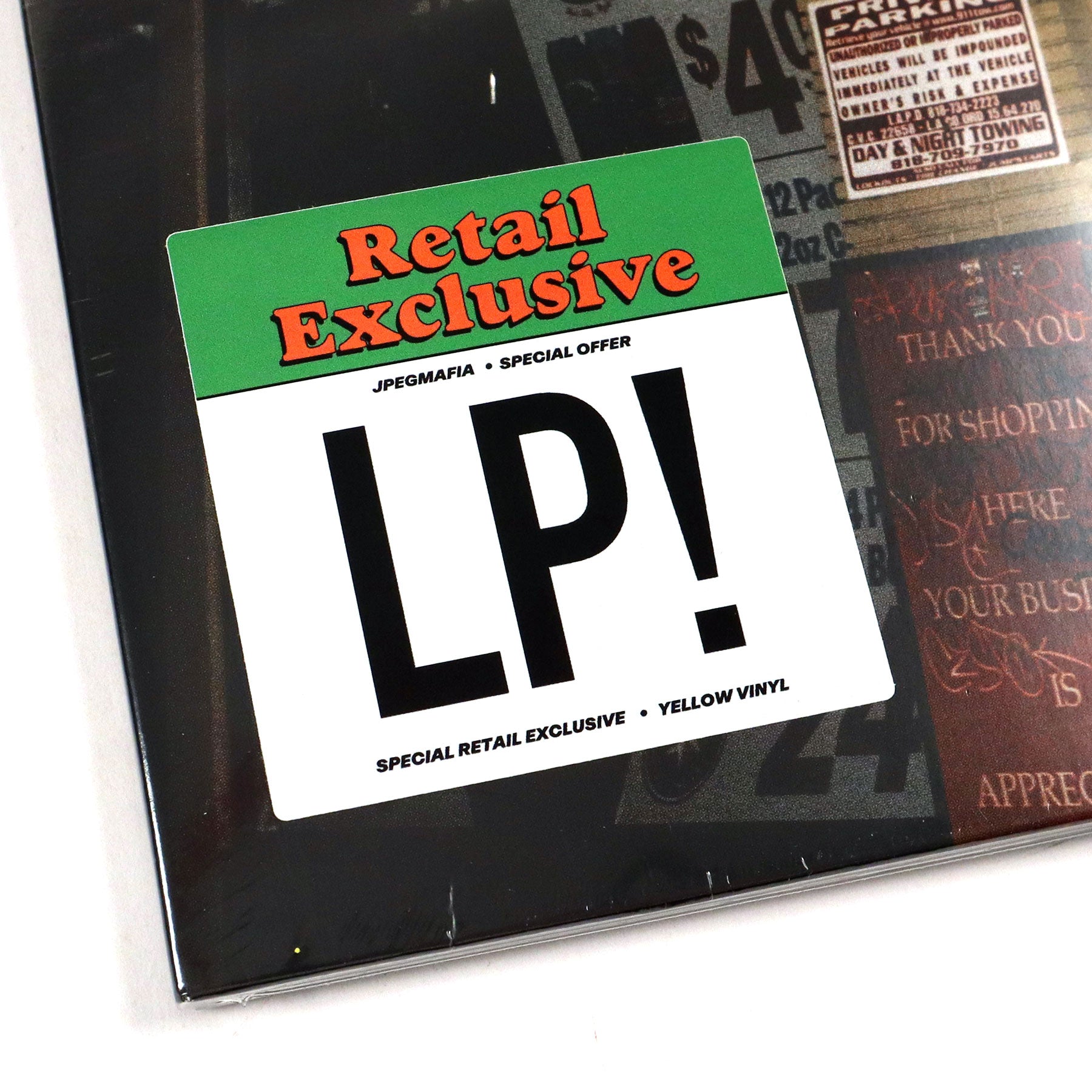 JPEGMAFIA: Lp! (Colored Vinyl) Vinyl 2LP — TurntableLab.com