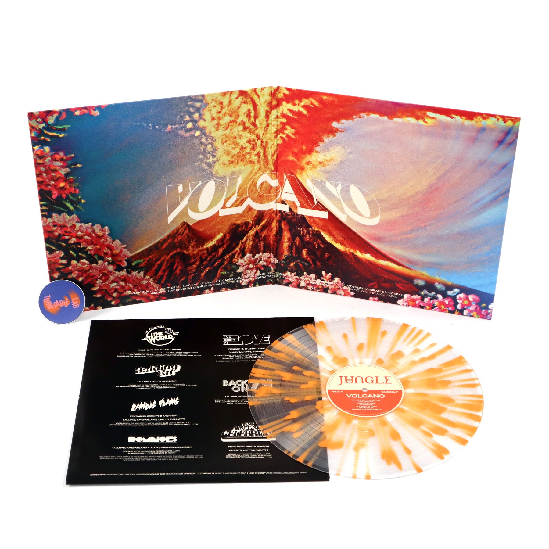 Jungle: Volcano (Indie Exclusive Colored Vinyl) Vinyl LP — TurntableLab.com
