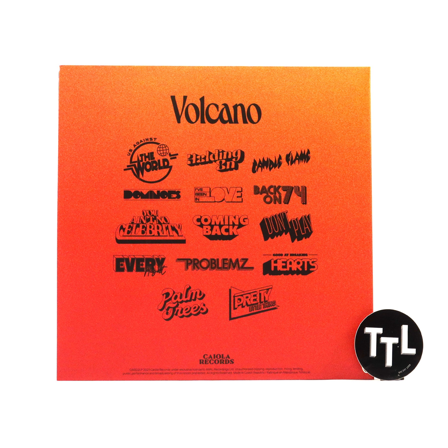 Jungle: Volcano Vinyl LP — TurntableLab.com