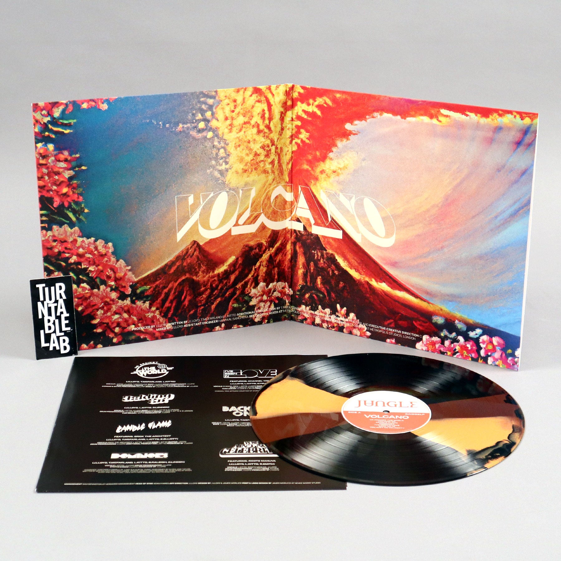 Jungle: Volcano (Colored Vinyl) Vinyl LP - Turntable Lab Exclusive - L ...