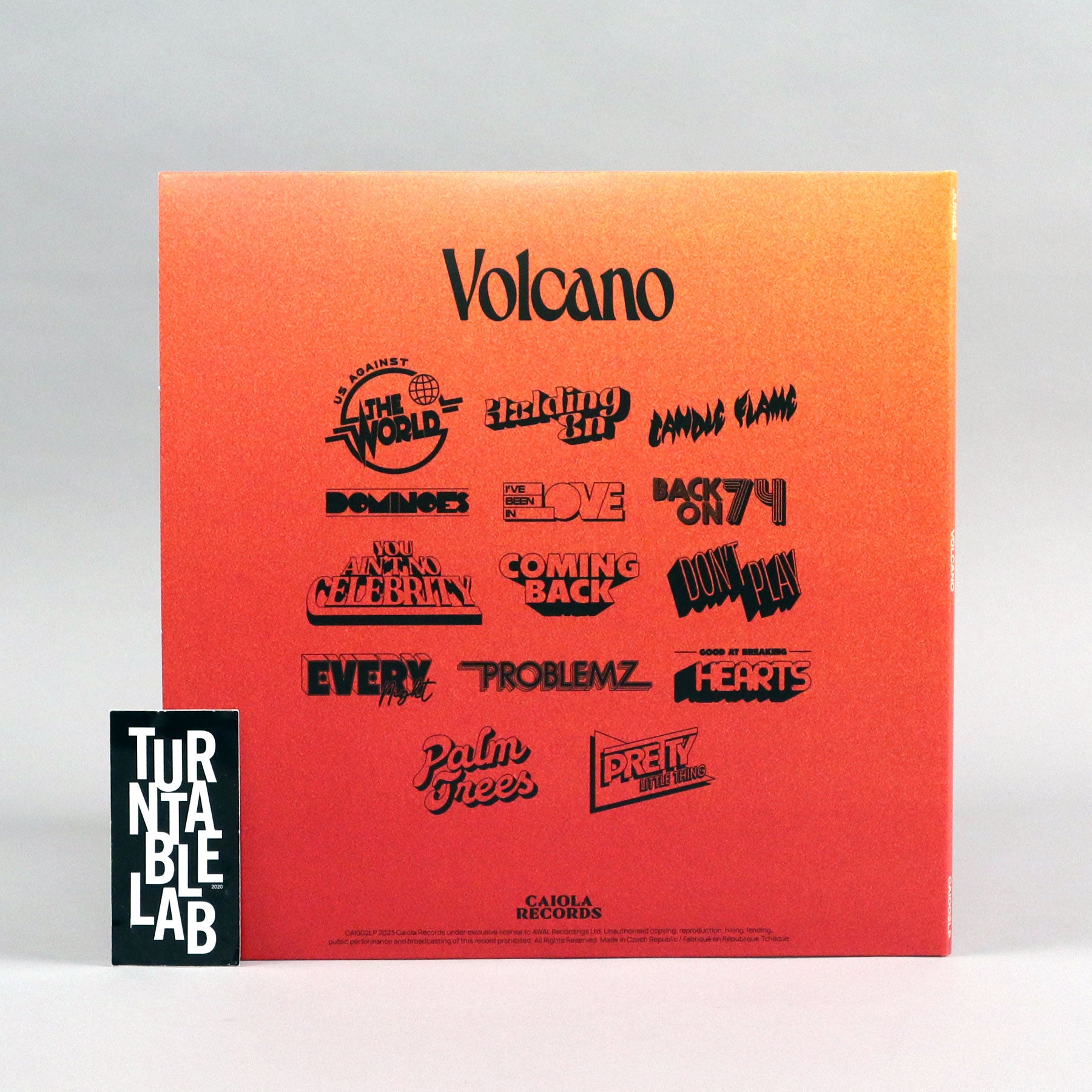 Jungle: Volcano (Colored Vinyl) Vinyl LP - Turntable Lab Exclusive - L ...
