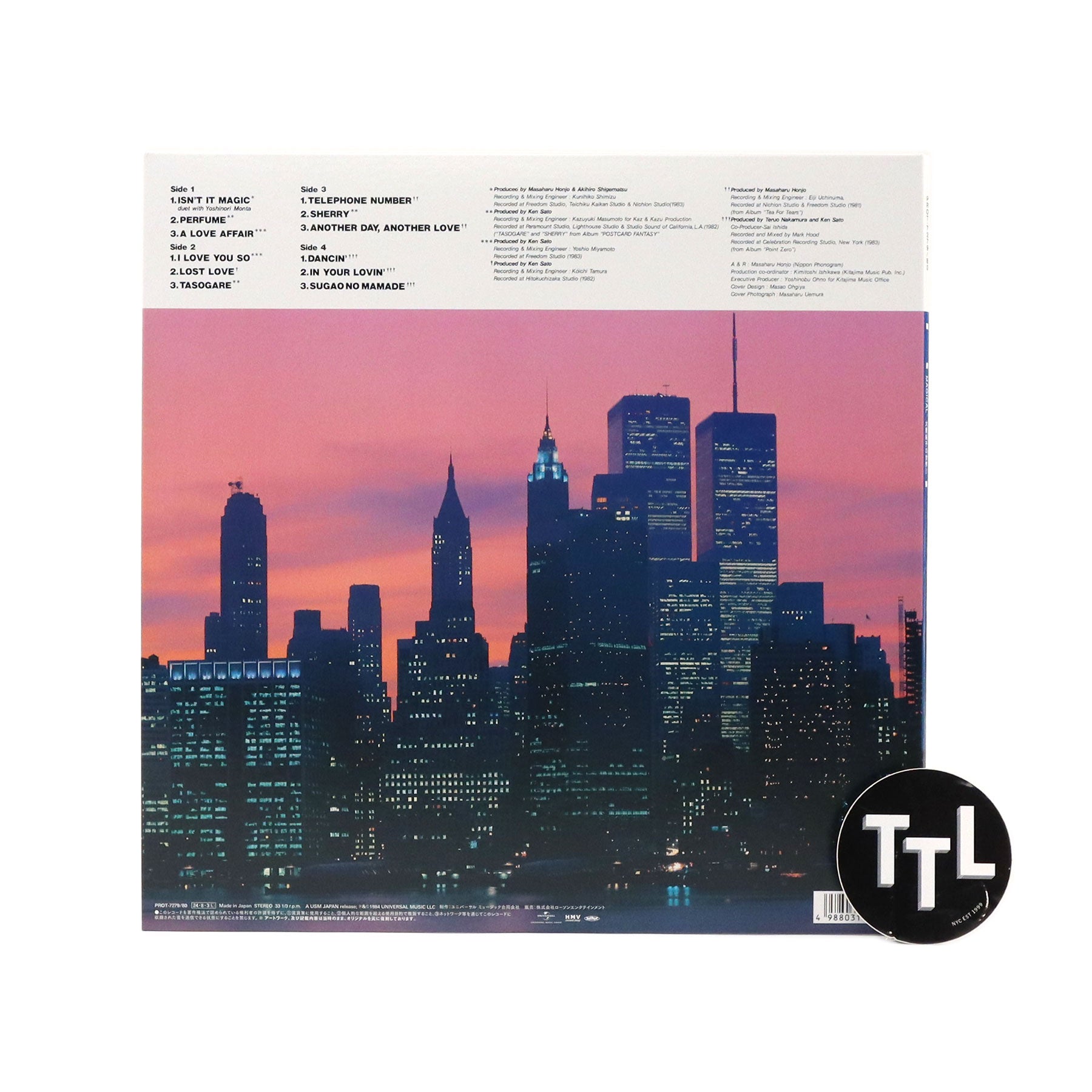 Junko Ohashi: Magical (Japan Import, Clear Colored Vinyl) Vinyl 2LP — TurntableLab.com