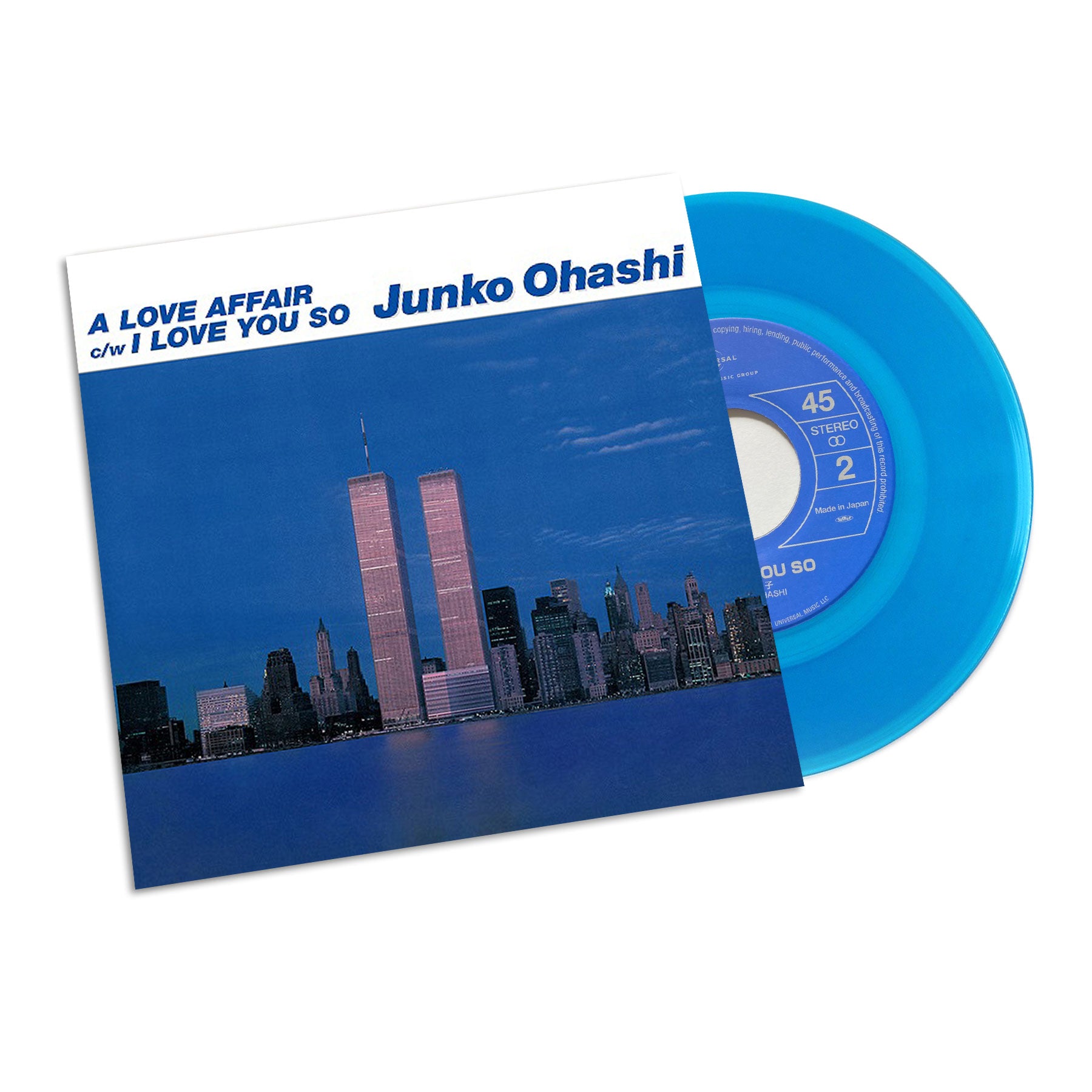 Junko Ohashi: A Love Affair / I Love You So (Japan Import, Colored Vin — TurntableLab.com