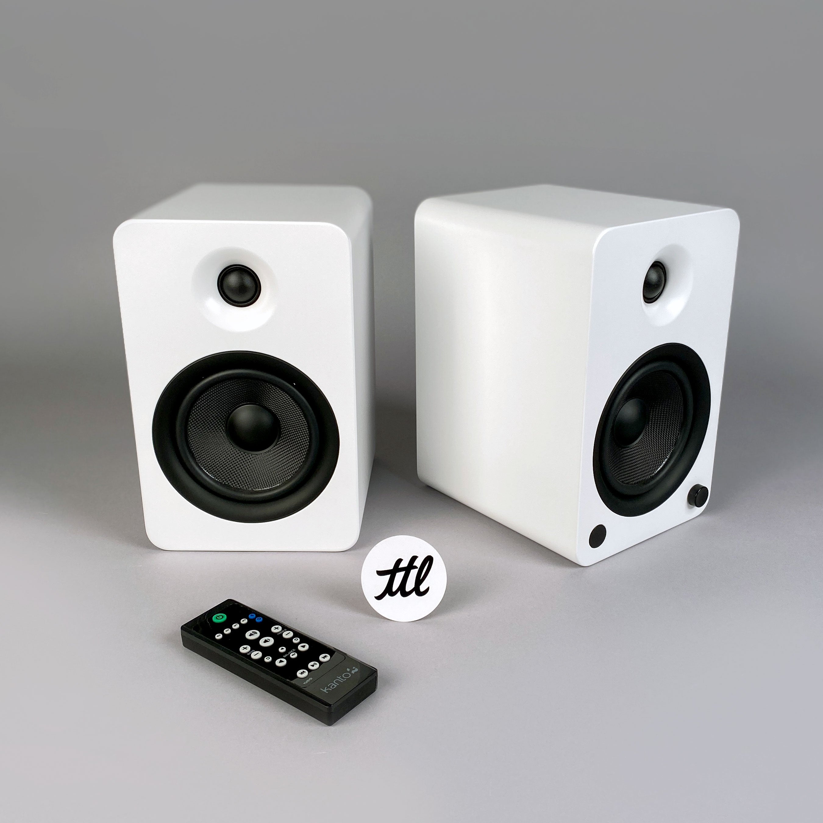 Kanto: YU6 Powered Bookshelf Speakers - Matte White (YU6MW ...