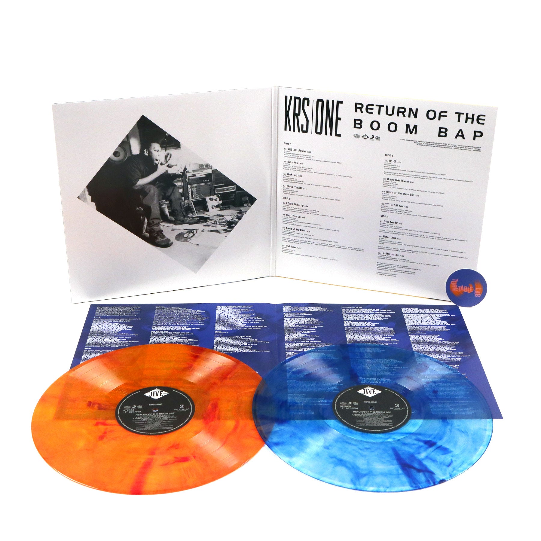 KRS-One: Return Of The Boom Bap (Colored Vinyl) Vinyl 2LP ...