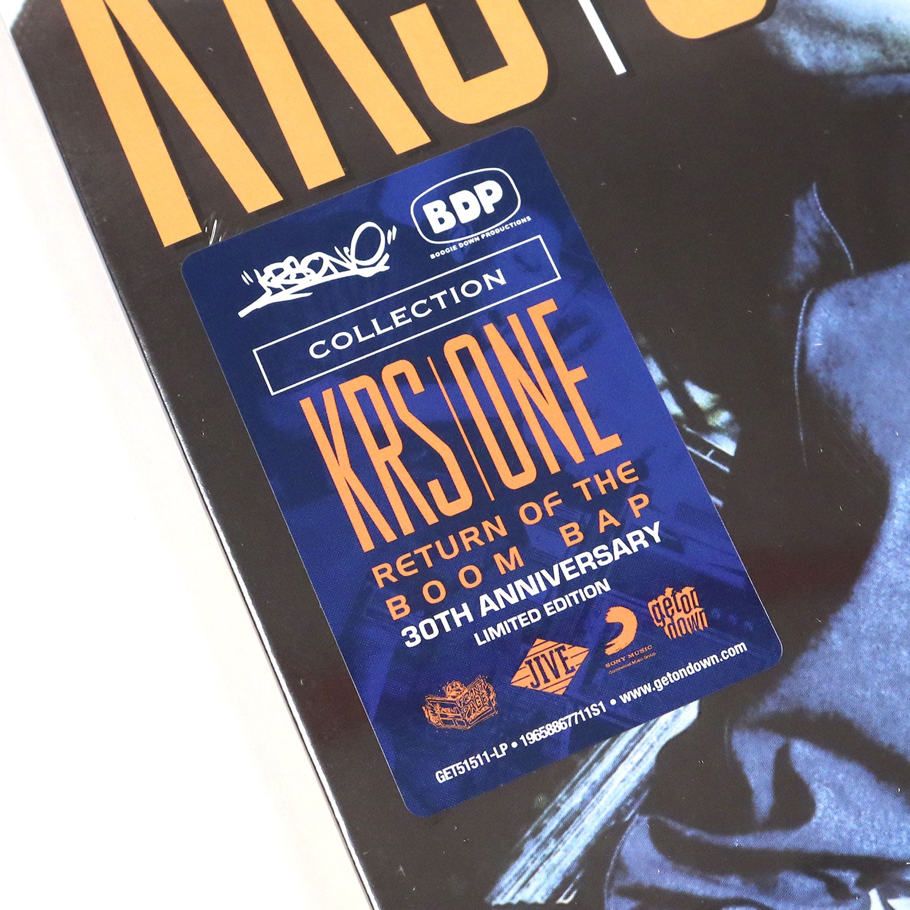 KRS-One: Return Of The Boom Bap (Colored Vinyl) Vinyl 2LP — TurntableLab.com