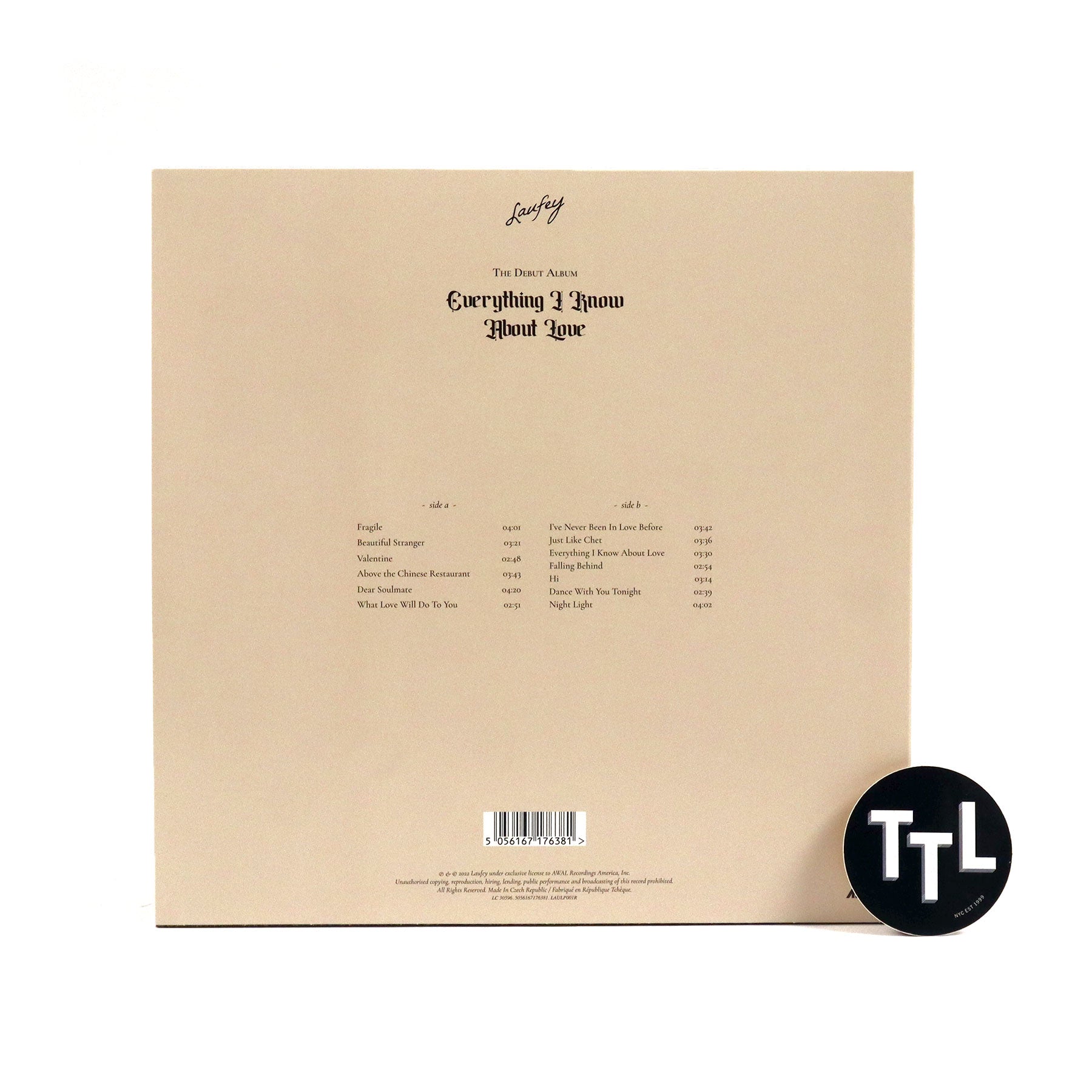 Laufey: Everything I Know About Love Vinyl LP — TurntableLab.com