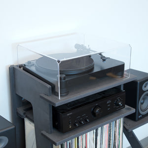 Line Phono: Universal Turntable Dust Cover (Fits Most Turntables, Clea ...