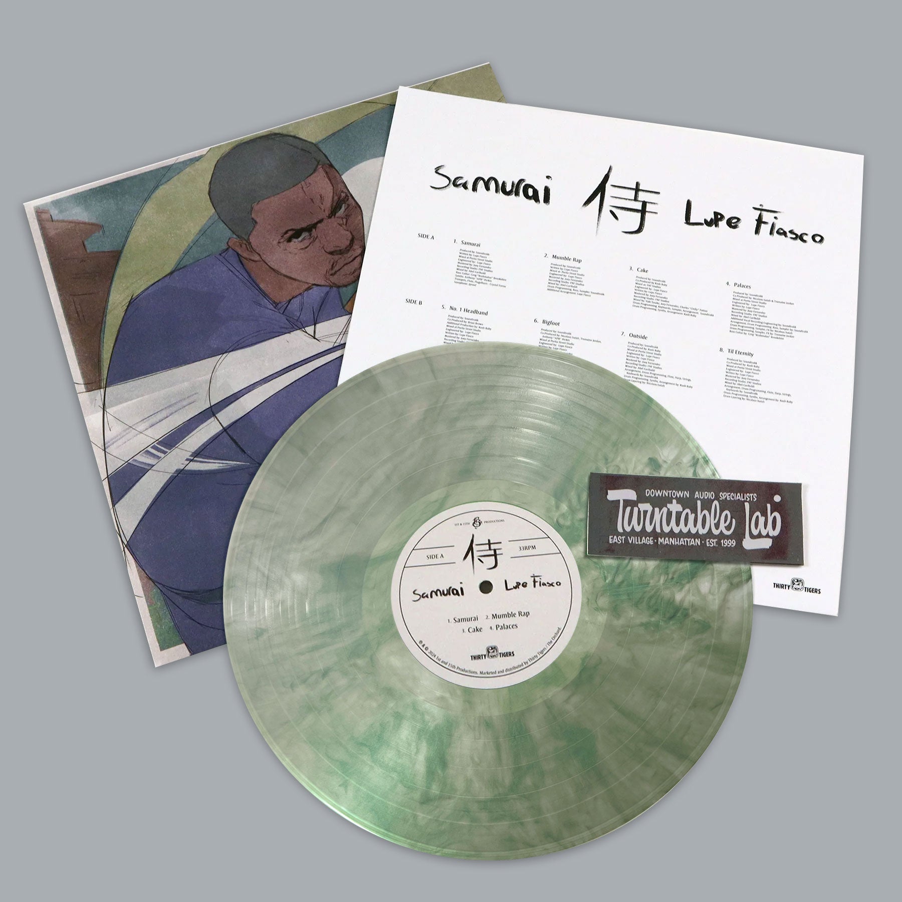 Lupe Fiasco: Samurai (Colored Vinyl) Vinyl LP - Turntable Lab Exclusiv ...