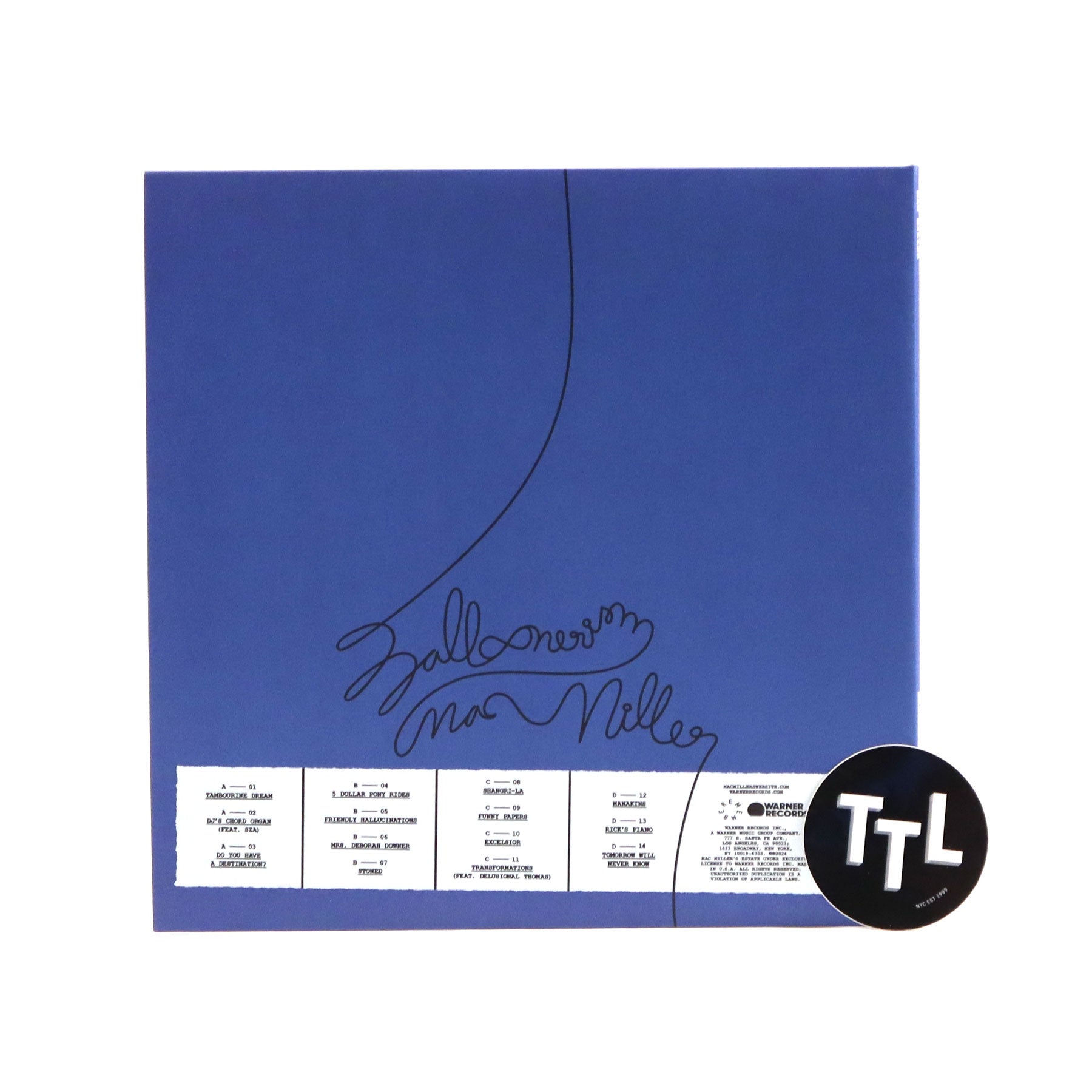 Mac Miller: Balloonerism (Indie Exclusive Colored Vinyl) Vinyl 2LP - L ...