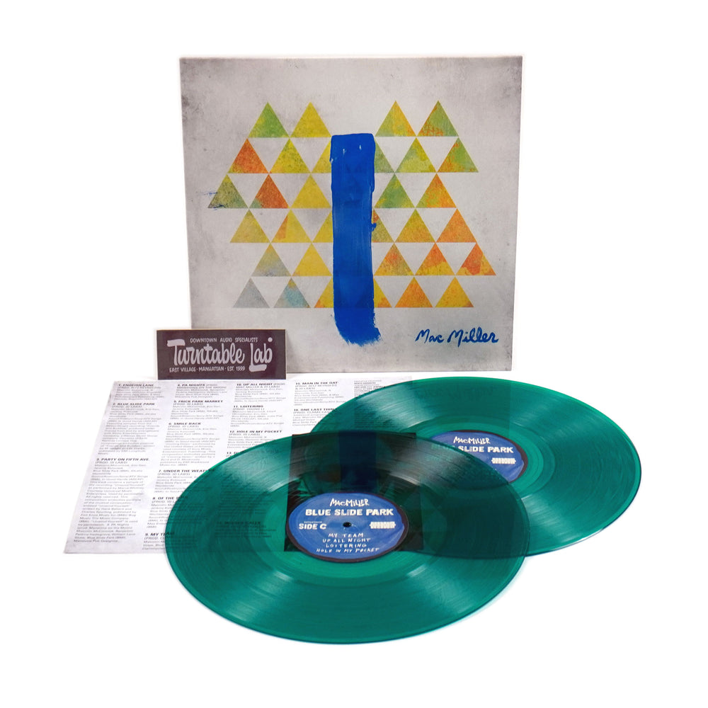 Mac Miller: Blue Slide Park (Colored Vinyl) Vinyl 2LP — TurntableLab.com