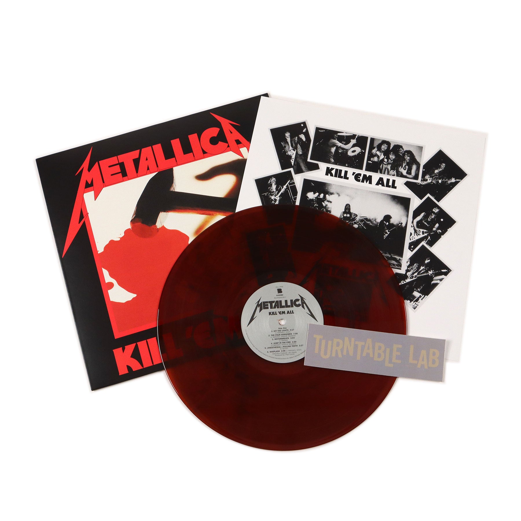 Metallica: Kill 'Em All (Import, Colored Vinyl) Vinyl LP — TurntableLab.com