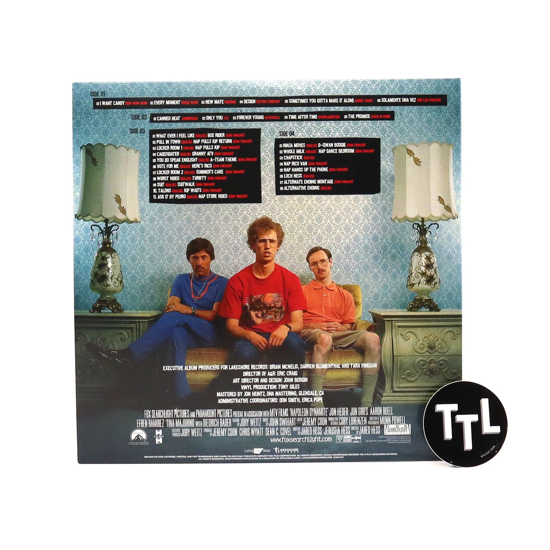 Napoleon Dynamite: Soundtrack (Red Colored Vinyl) Vinyl 2LP ...