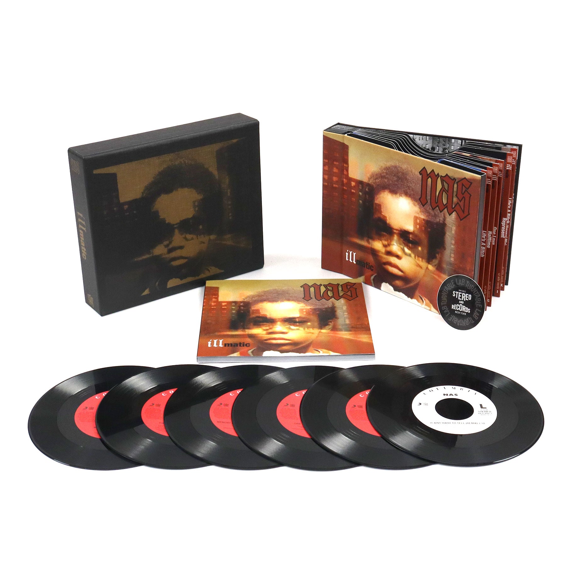 Nas: Illmatic - 30th Anniversary Deluxe Vinyl 6x7" Casebook Boxset ...