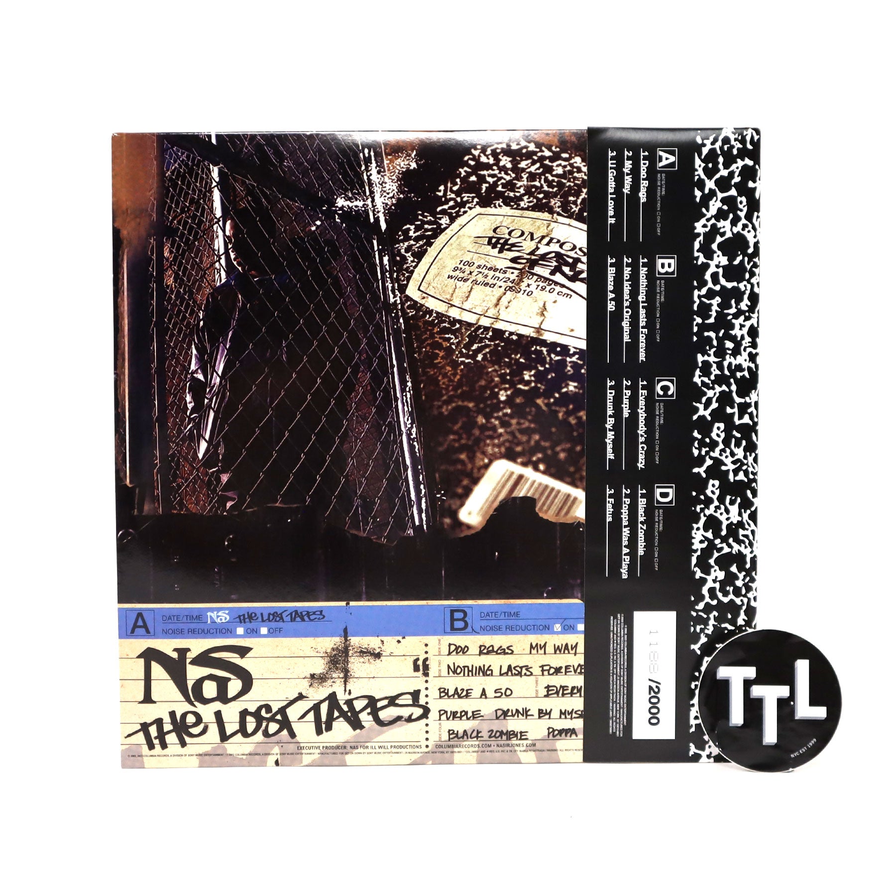 Nas: The Lost Tapes (Colored Vinyl) Vinyl 2LP — TurntableLab.com