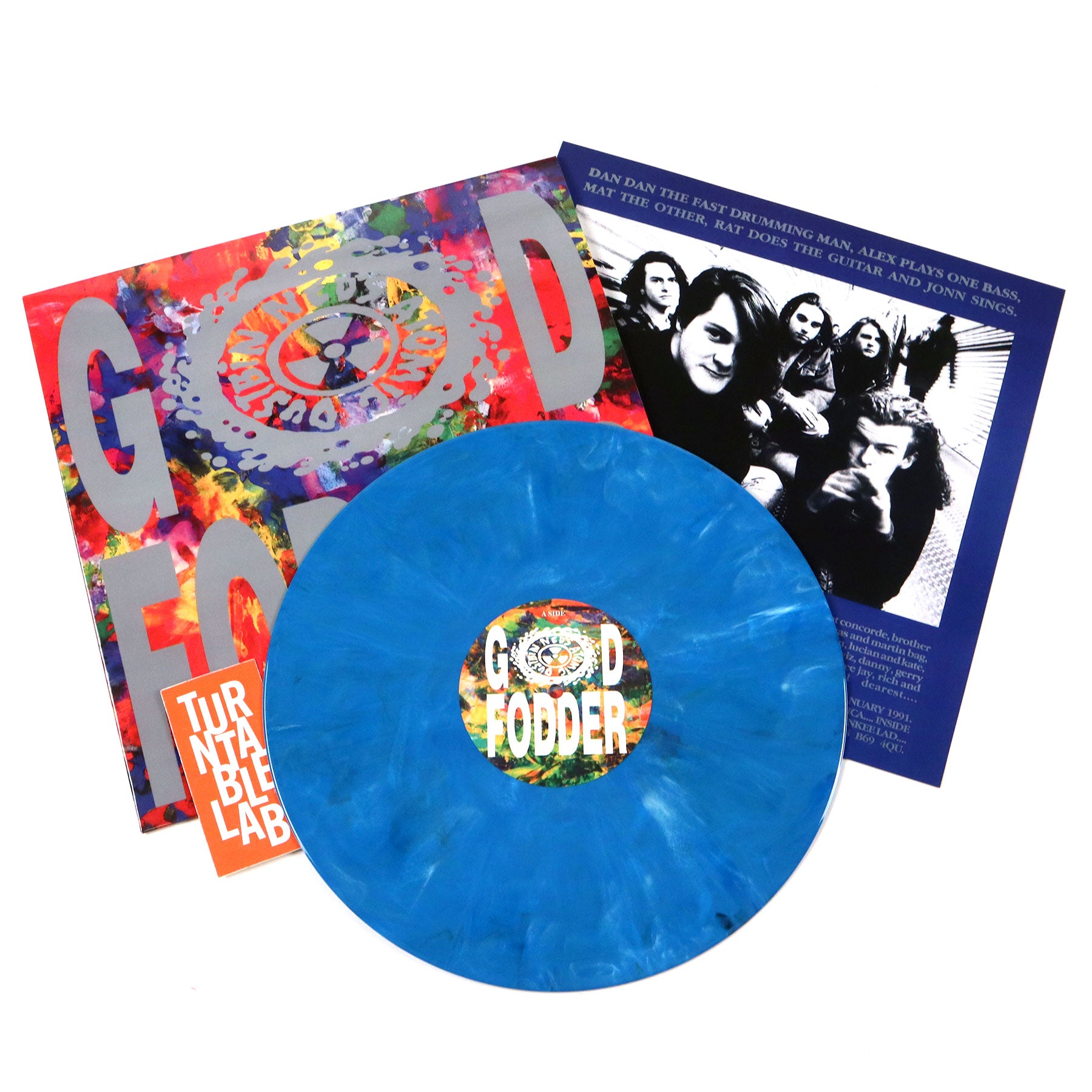 Ned's Atomic Dustbin: God Fodder (180g, Blue Colored Vinyl) Vinyl LP ...