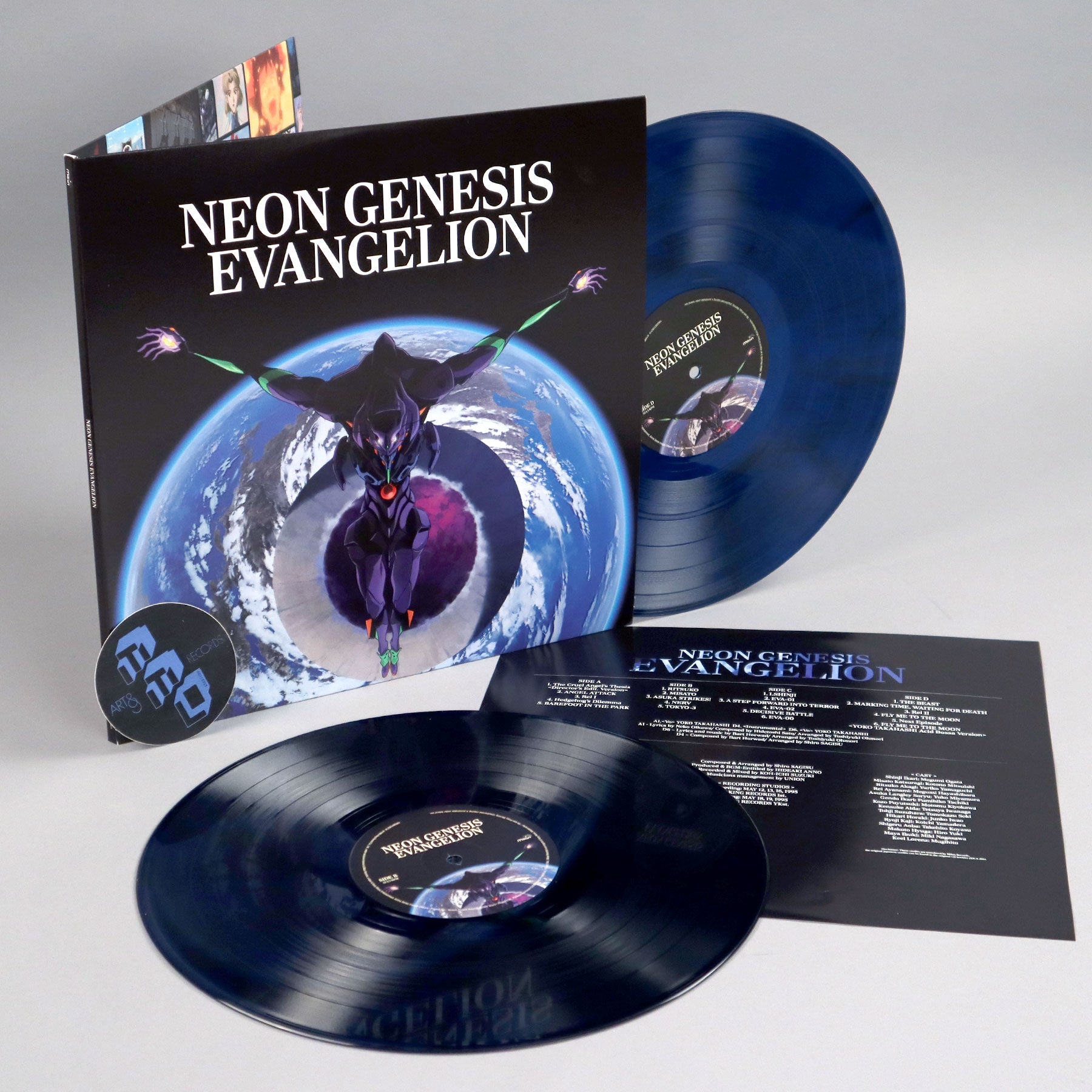 Neon Genesis Evangelion: Original Series Soundtrack (Colored Vinyl) Vi ...