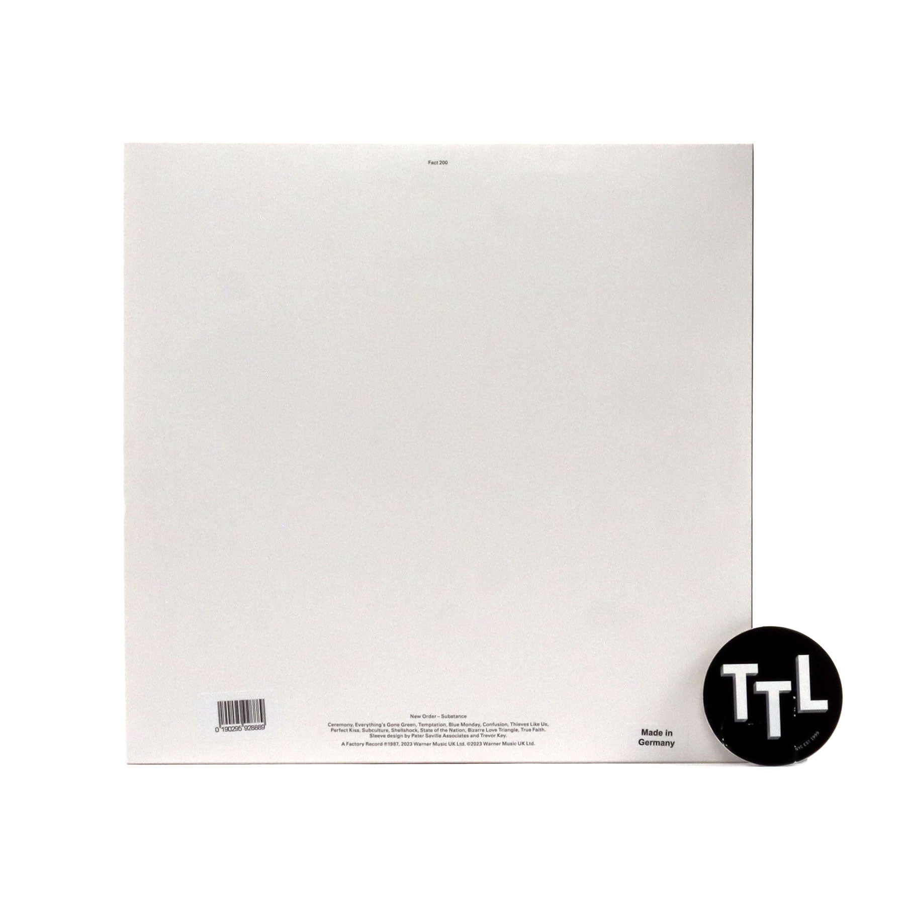 New Order: Substance Vinyl 2LP — TurntableLab.com