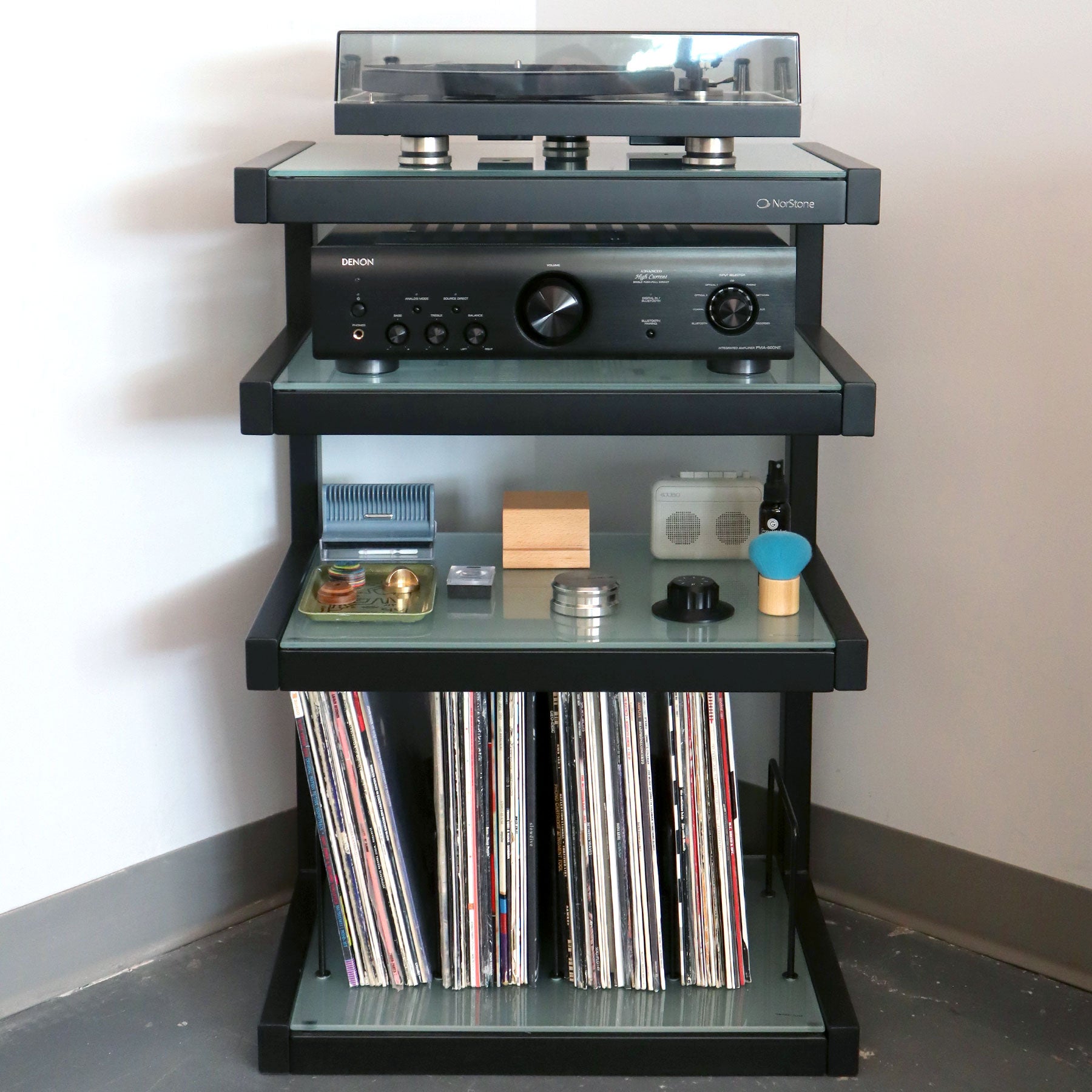 Norstone: ESSE Hifi Turntable + Vinyl Stand — TurntableLab.com