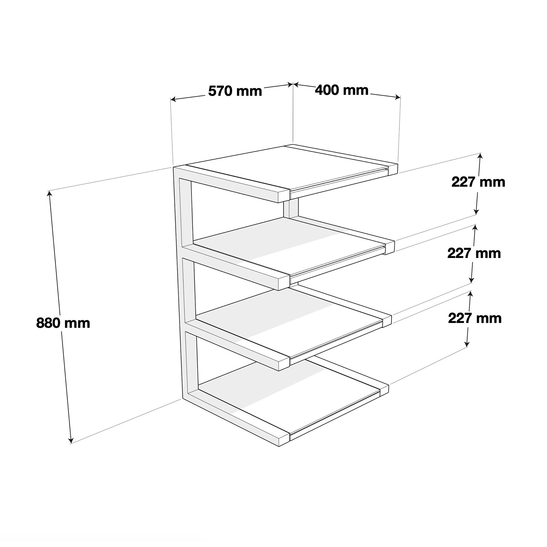 Norstone: ESSE Hifi Turntable Stand — TurntableLab.com