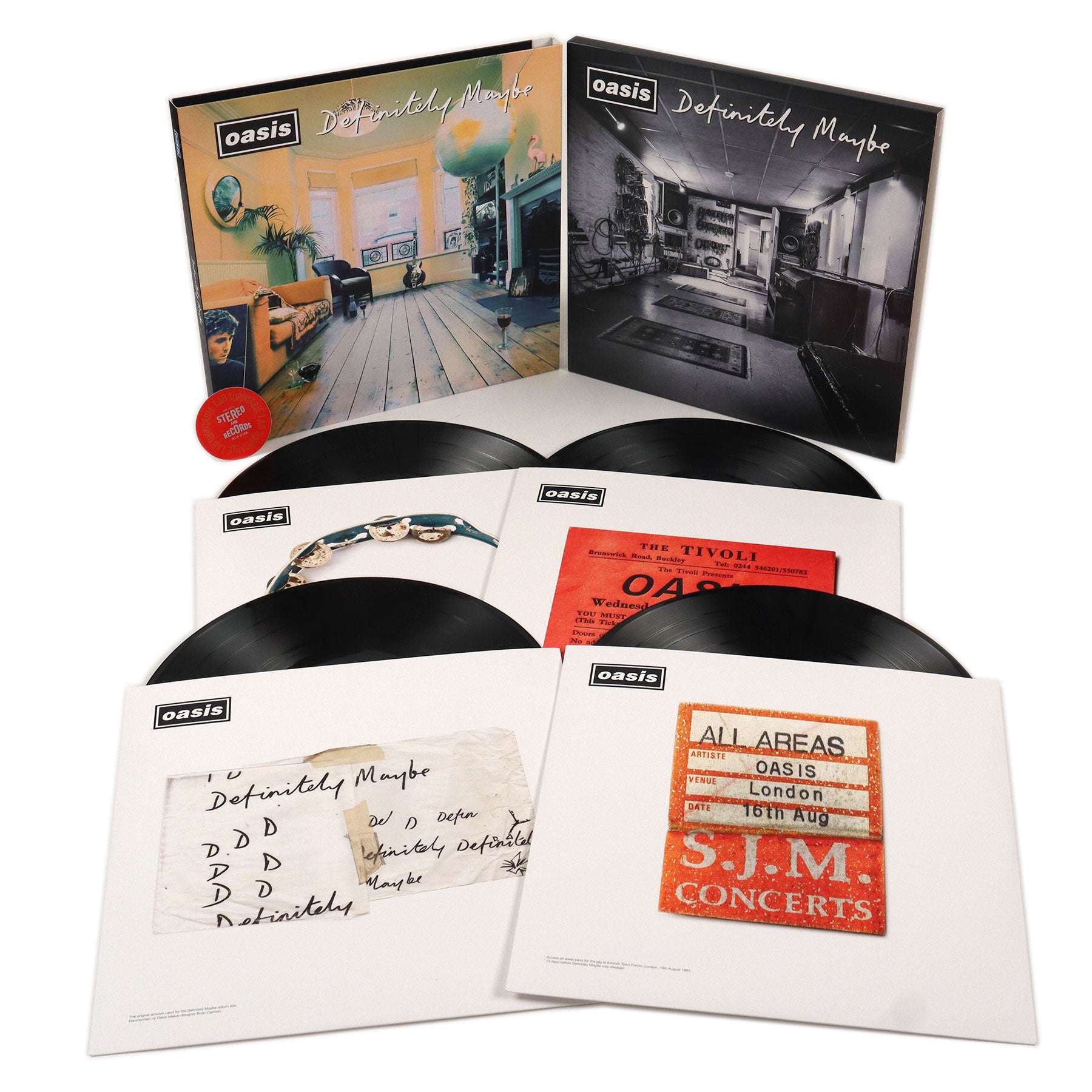 Oasis: Definitely Maybe - 30th Anniversary Deluxe Edition Vinyl 4LP ...