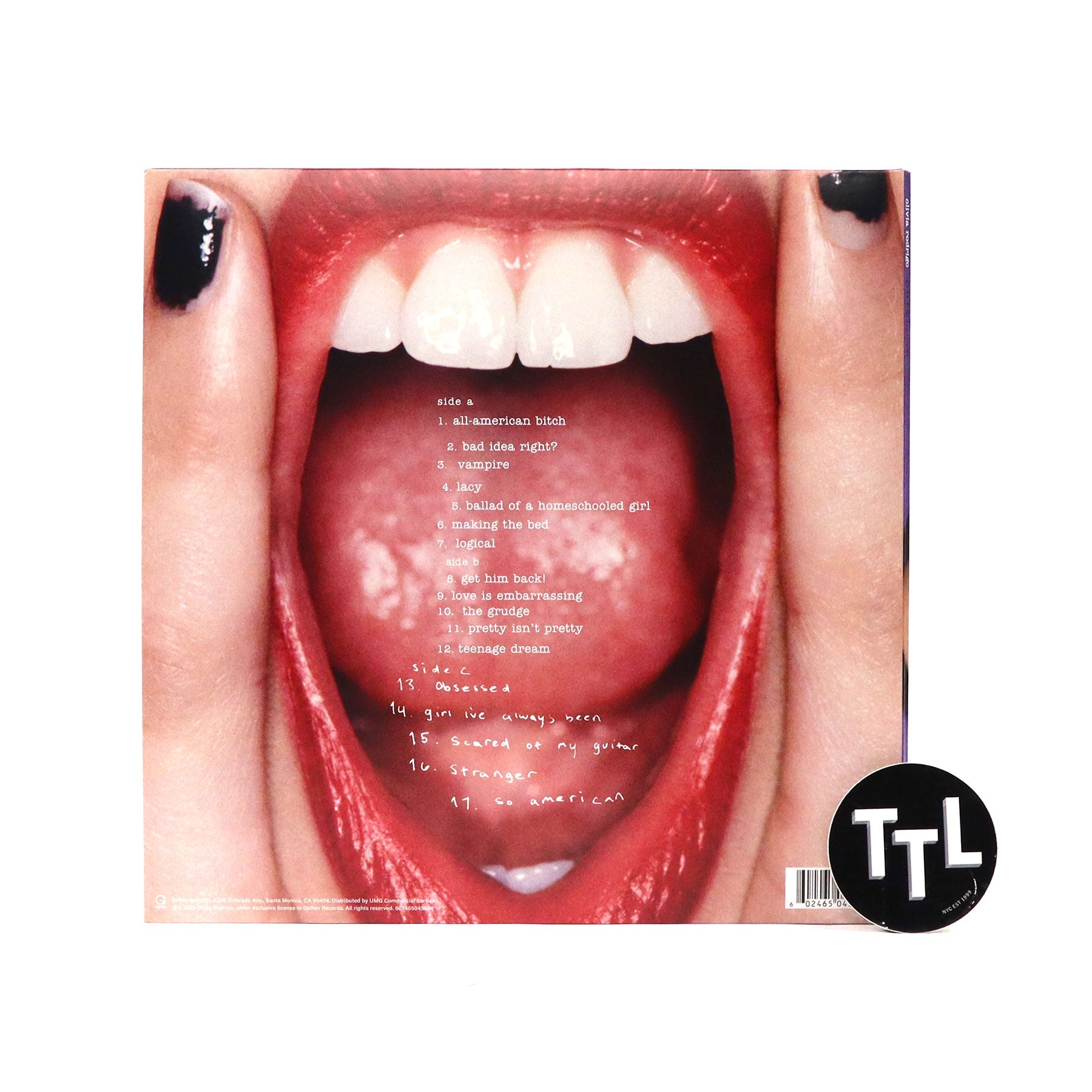 Olivia Rodrigo: Guts (spilled) (Splatter Colored Vinyl) Vinyl 2LP ...