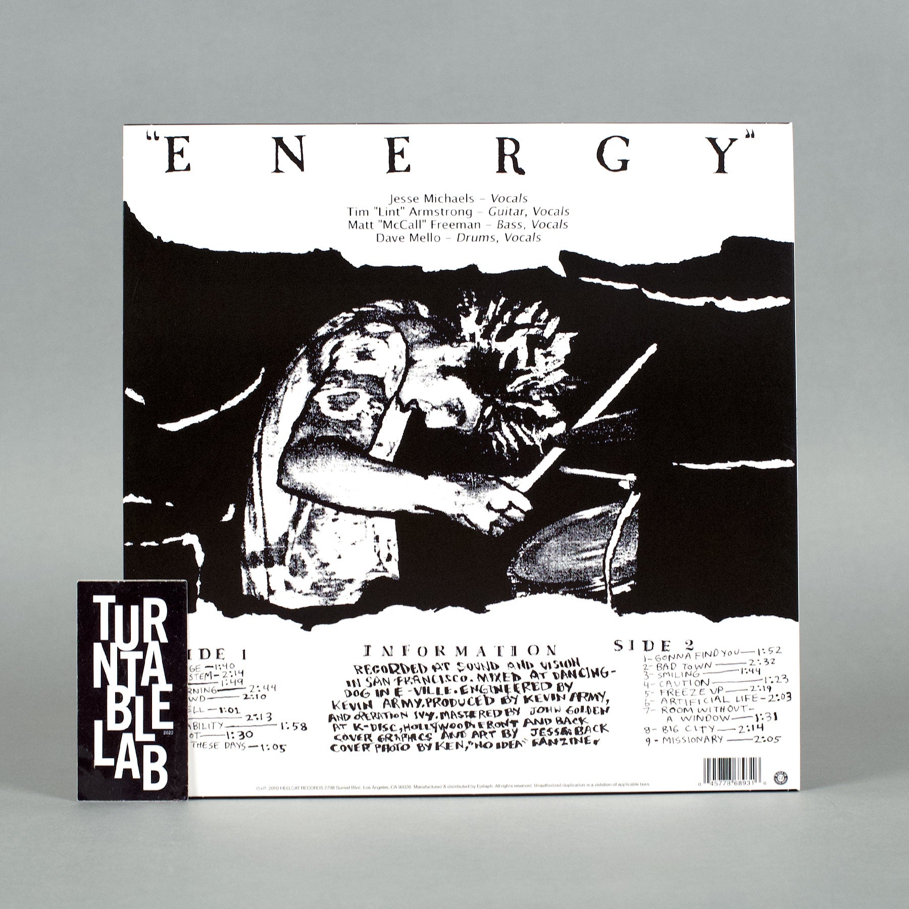Operation Ivy: Energy (Colored Vinyl) Vinyl LP - Turntable Lab Exclusi — TurntableLab.com
