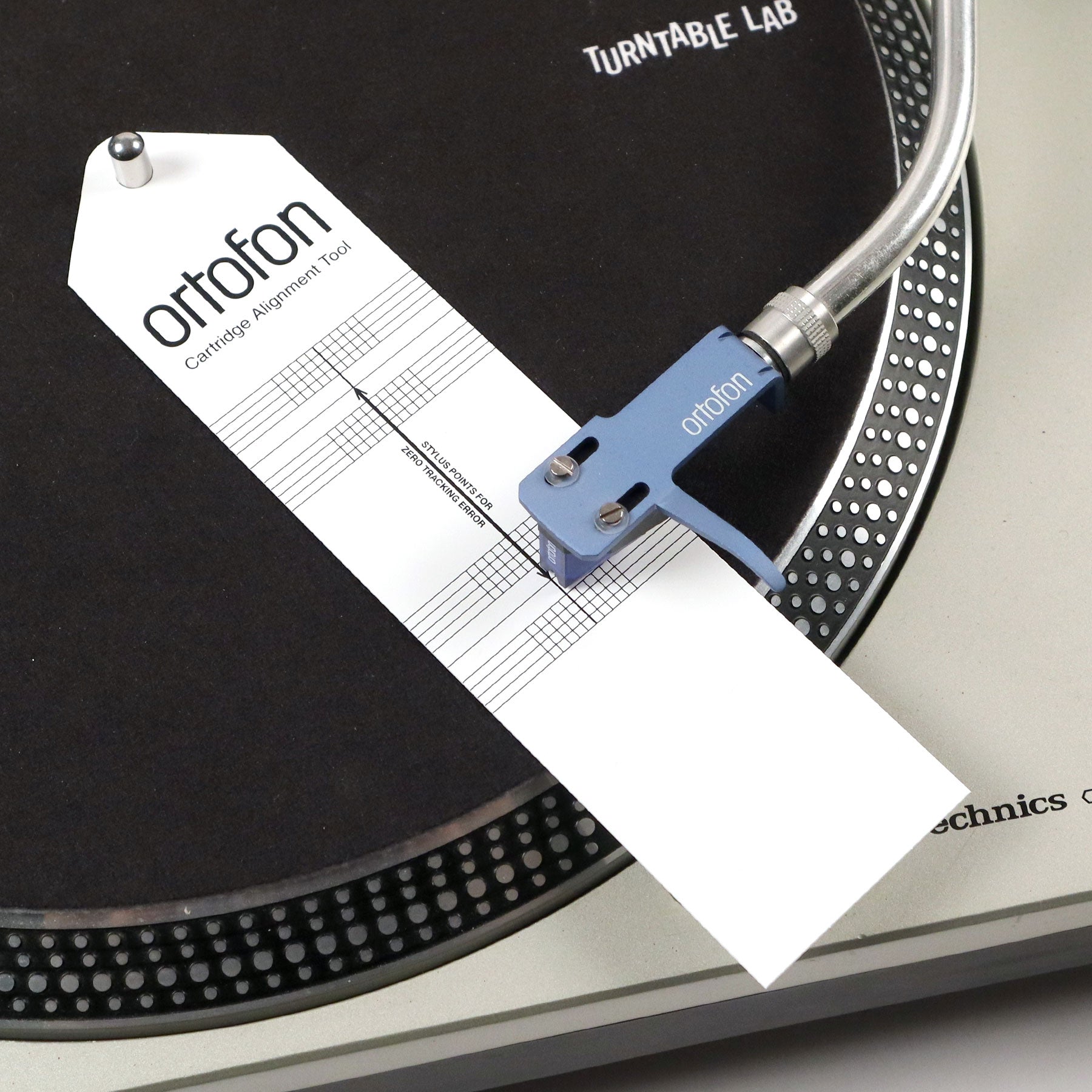 Ortofon: Cartridge Alignment Tool — TurntableLab.com