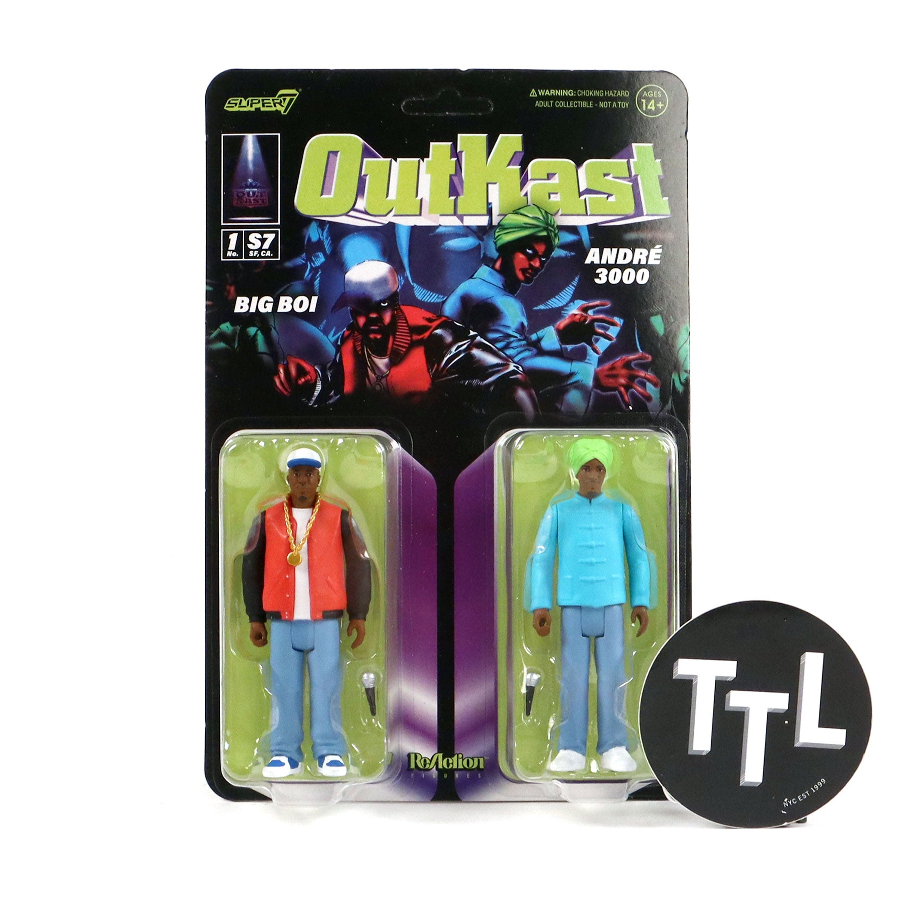 Super7: Outkast ATLiens Wave 1 ReAction Figures — TurntableLab.com