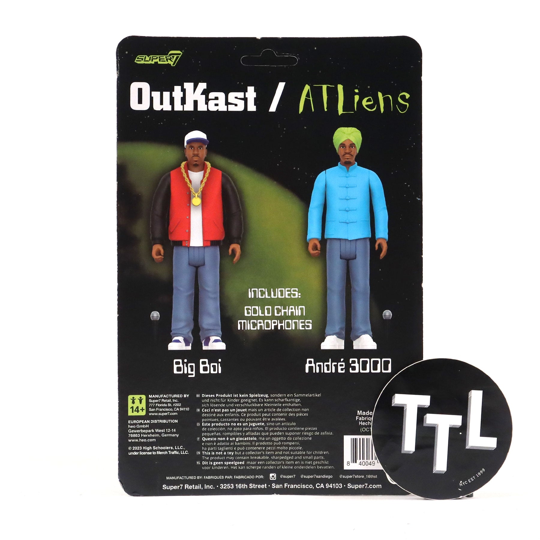 Super7: Outkast ATLiens Wave 1 ReAction Figures — TurntableLab.com
