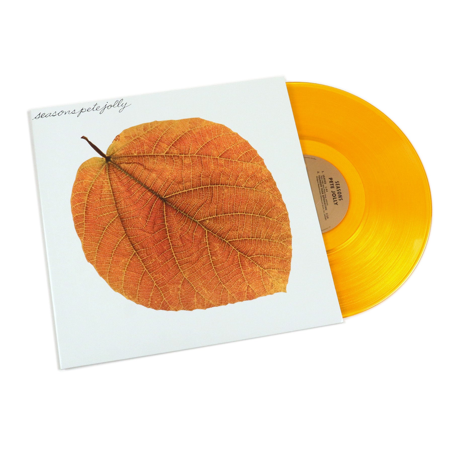 Pete Jolly: Seasons (Amber Colored Vinyl) Vinyl LP — TurntableLab.com