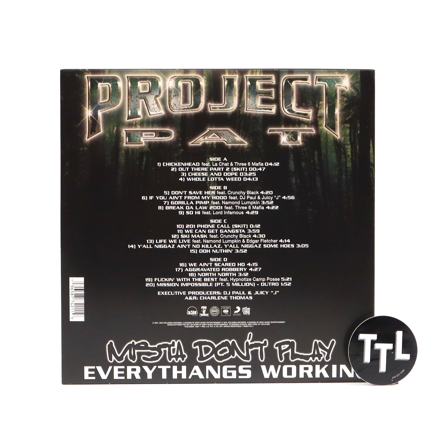 Project Pat: Mista Don't Play - Everythangs Workin (Colored Vinyl) Vin ...