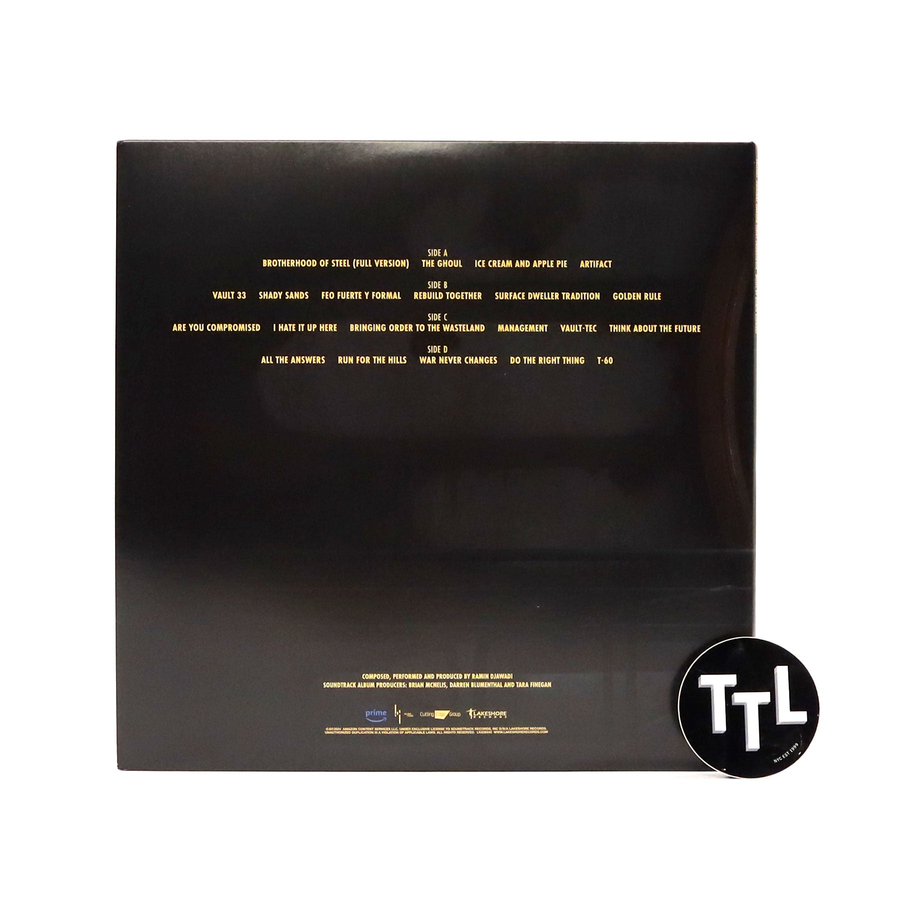 Ramin Djawadi: Fallout - Original Series Soundtrack (Colored Vinyl) Vi ...