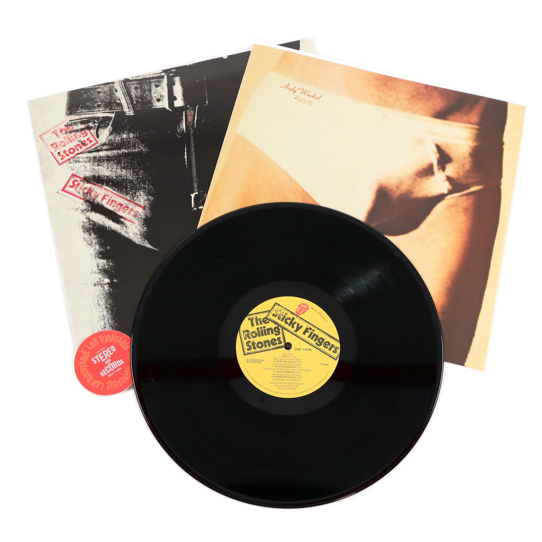 The Rolling Stones: Sticky Fingers (180g, Half Speed Master) Vinyl LP ...
