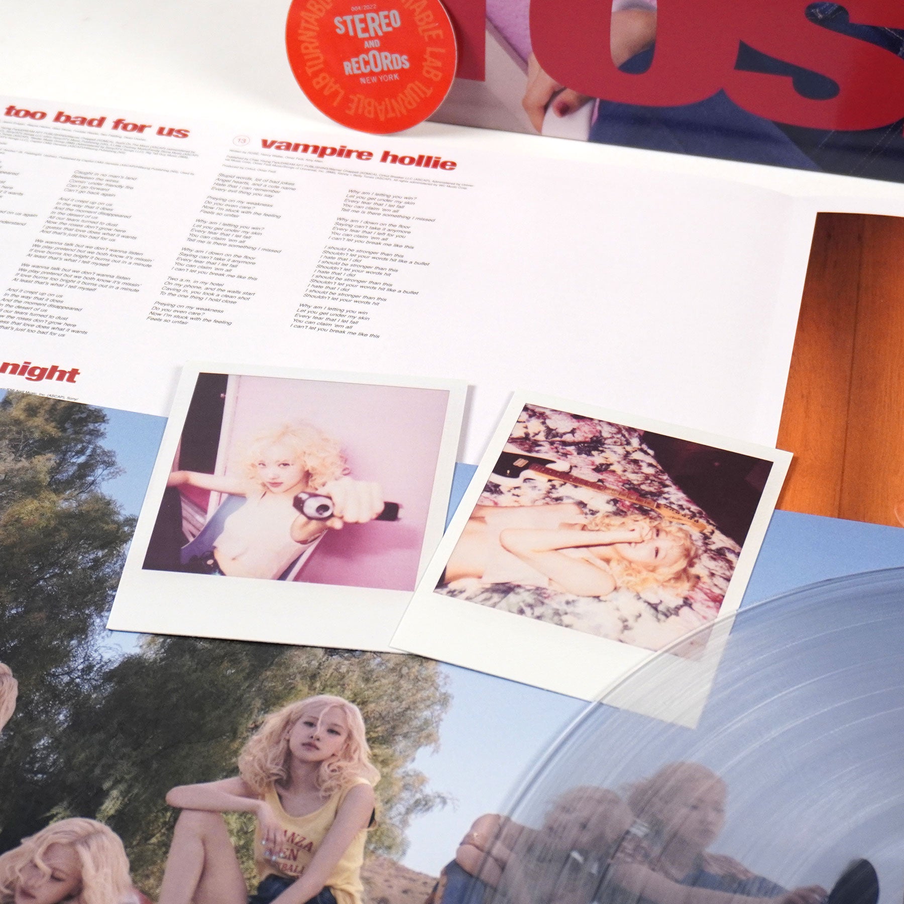 Rose: Rosie (Clear Colored Vinyl) Vinyl LP — TurntableLab.com