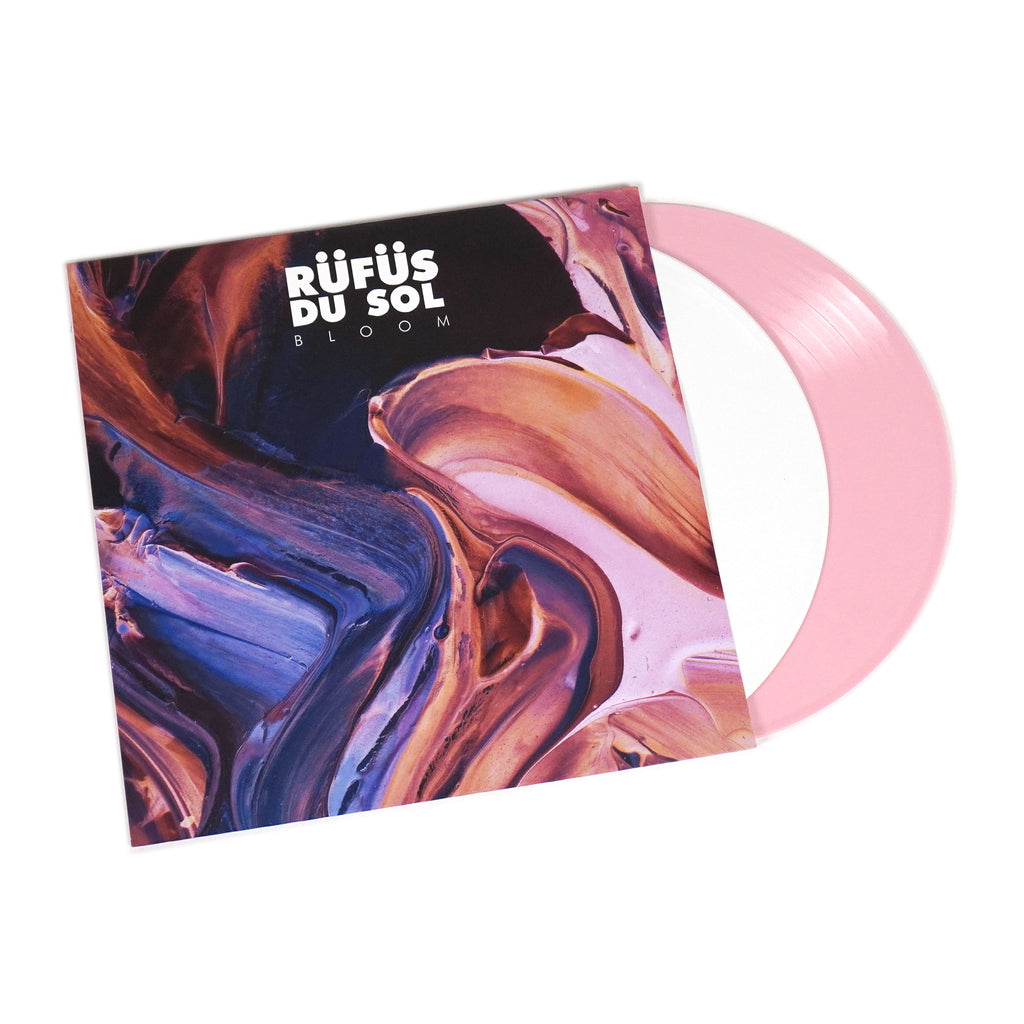 Rufus Du Sol: Bloom (180g, Pink & White Colored Vinyl) Vinyl 2LP ...
