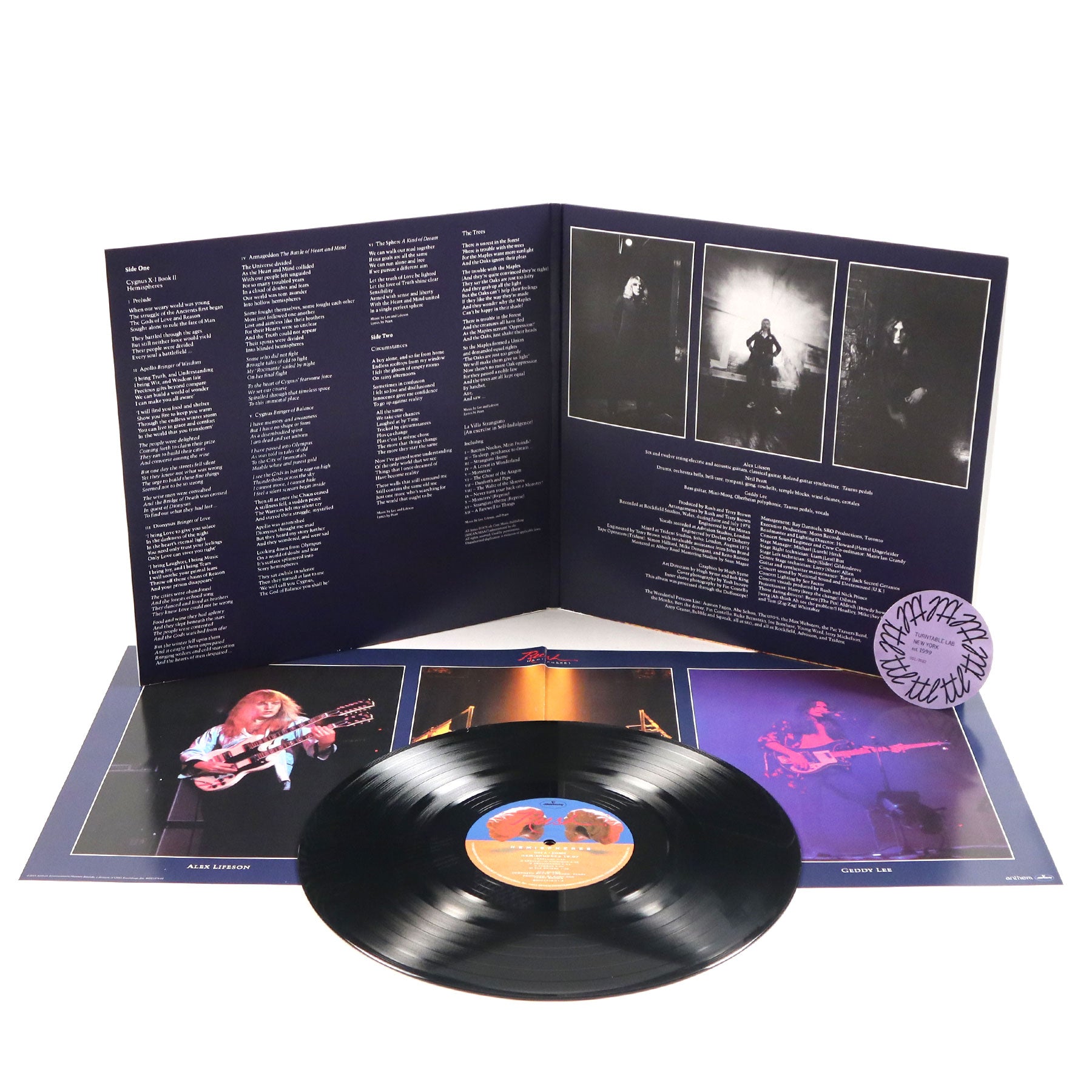 Rush: Hemispheres (180g) Vinyl LP — TurntableLab.com