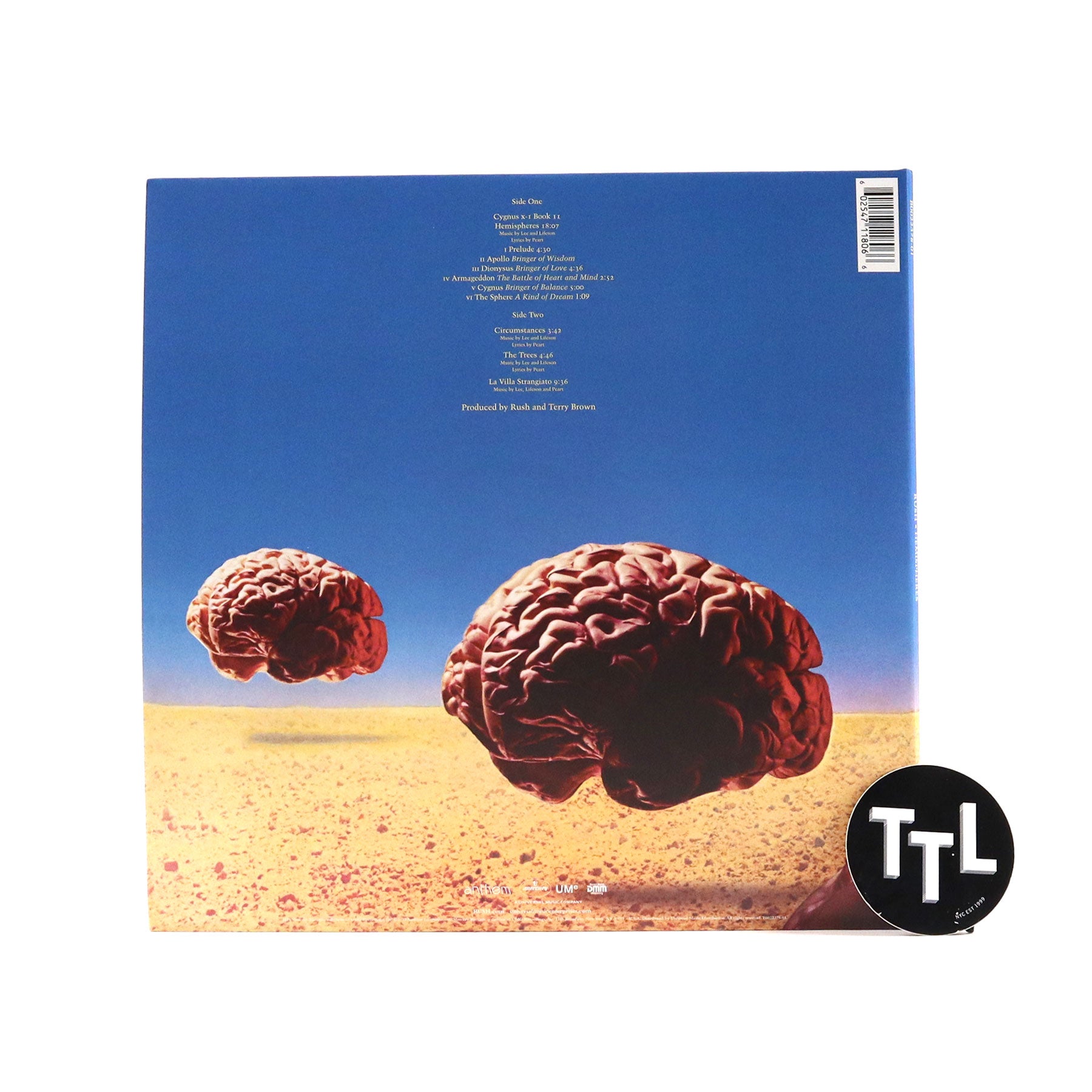 Rush: Hemispheres (180g) Vinyl LP — TurntableLab.com