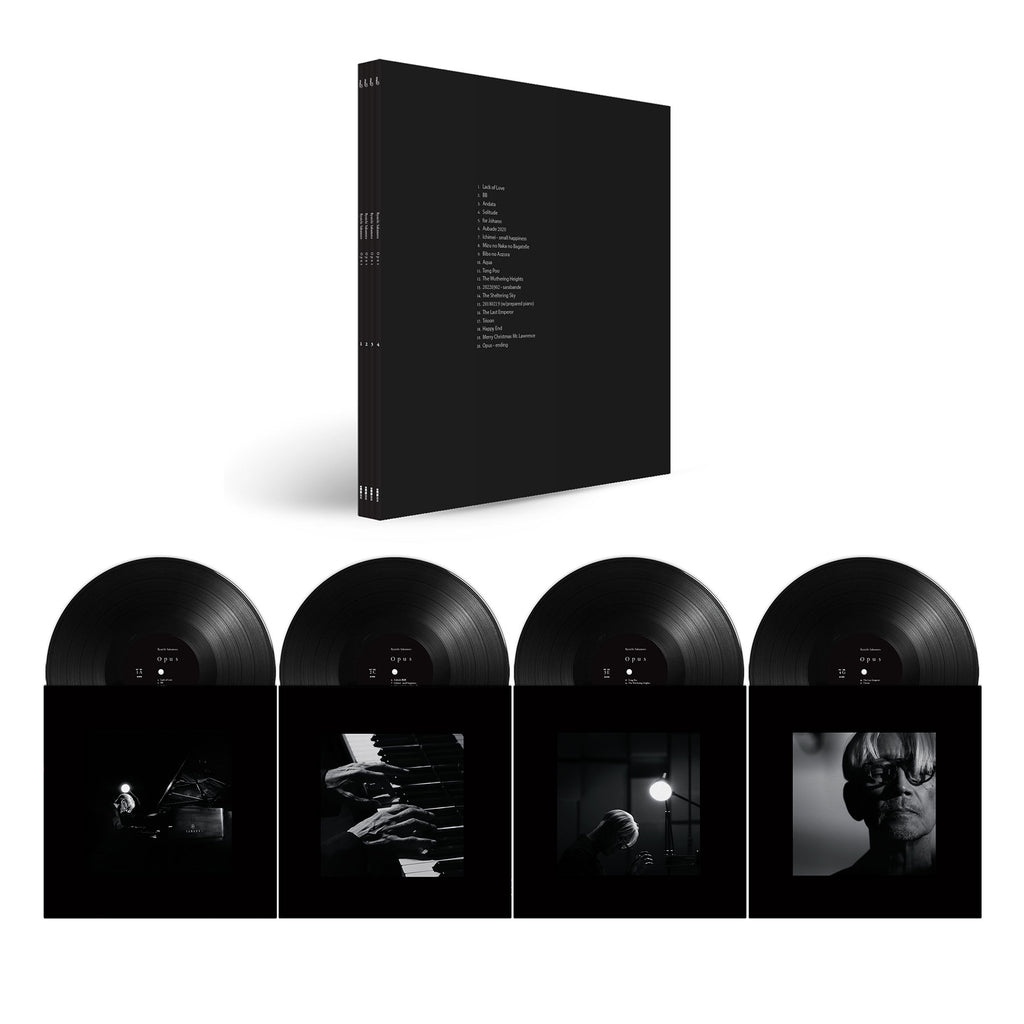 Ryuichi Sakamoto: Opus Vinyl 4LP Boxset – TurntableLab.com