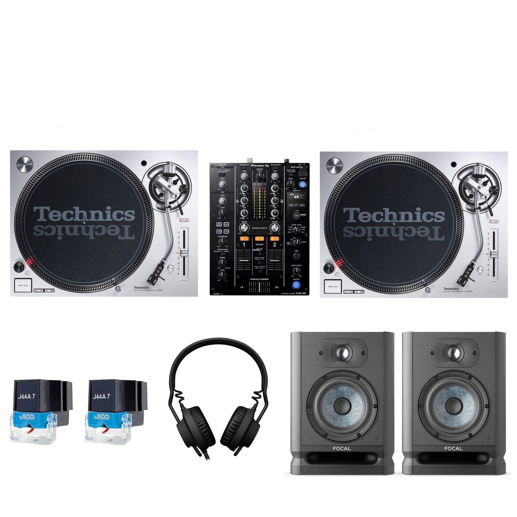 Technics: SL-1200MK7 / Pioneer DJM-450 / Complete DJ Package — TurntableLab.com
