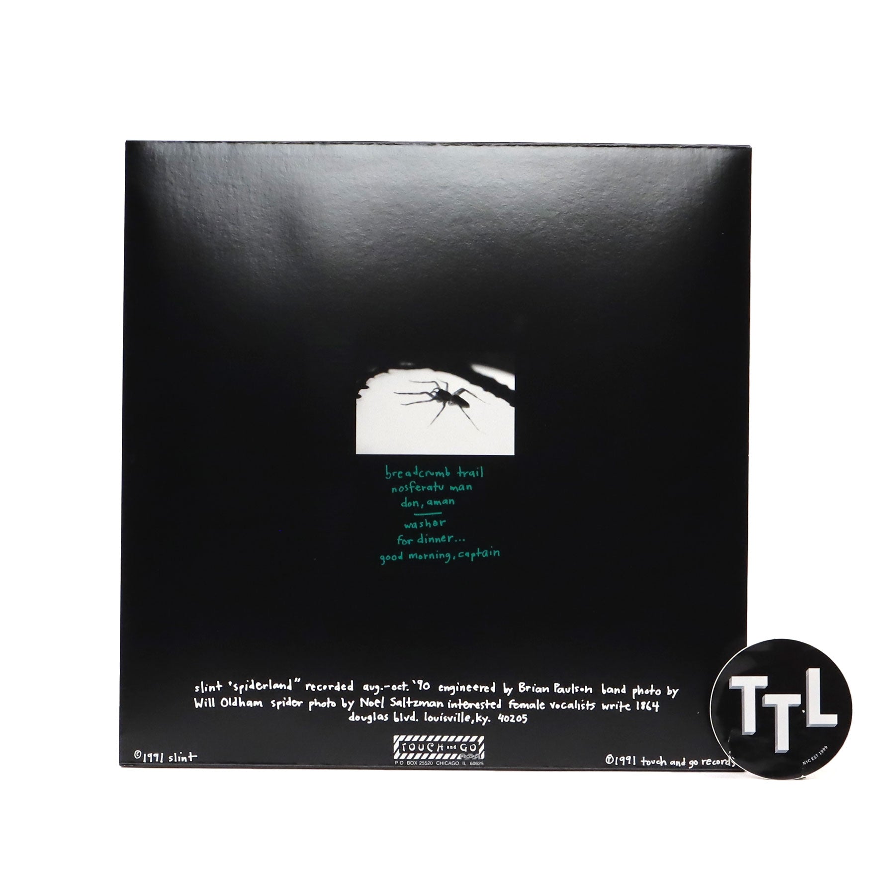 Slint: Spiderland (180g, Blue Colored Vinyl) Vinyl LP — TurntableLab.com