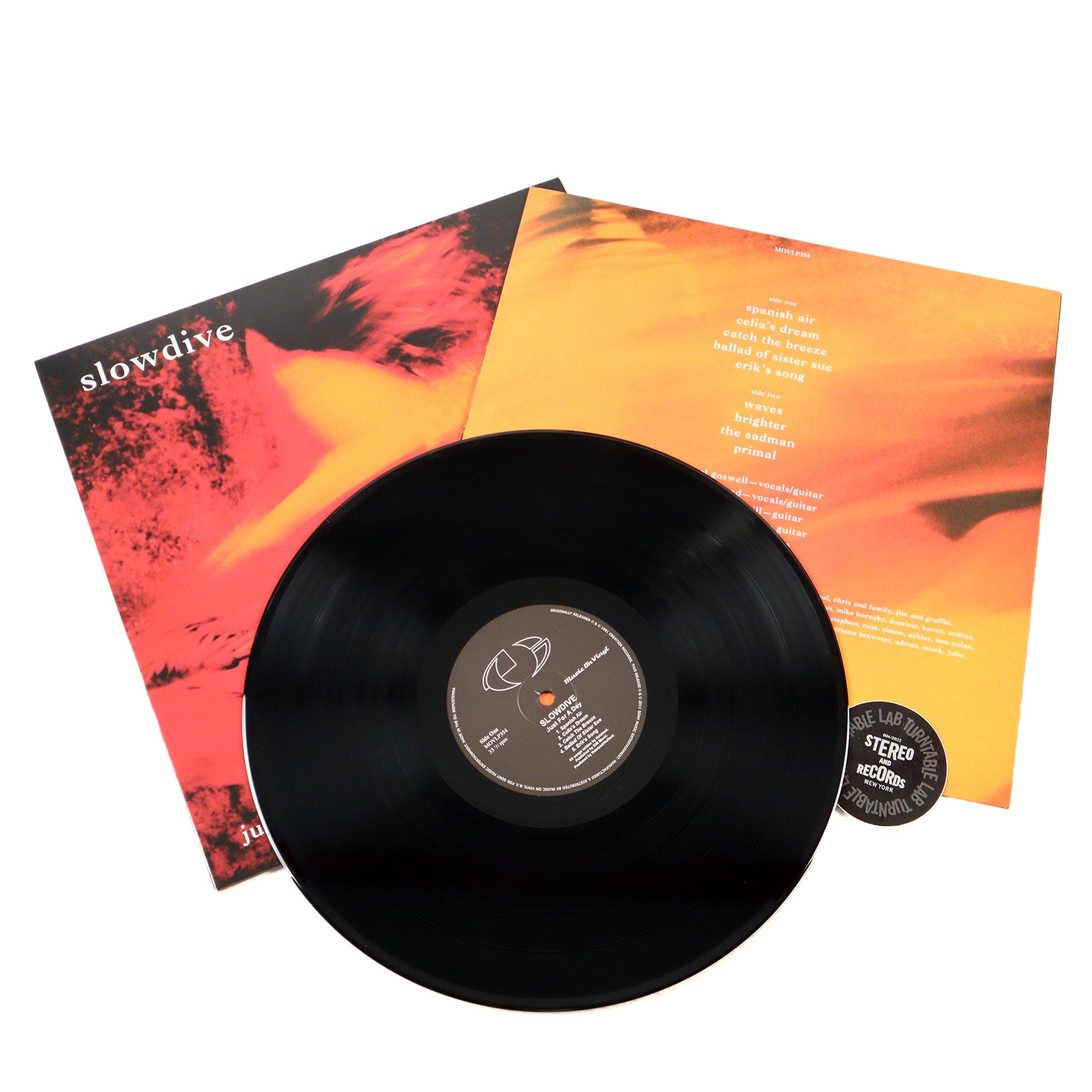 Slowdive: Just For A Day (Music On Vinyl 180g) Vinyl LP — TurntableLab.com