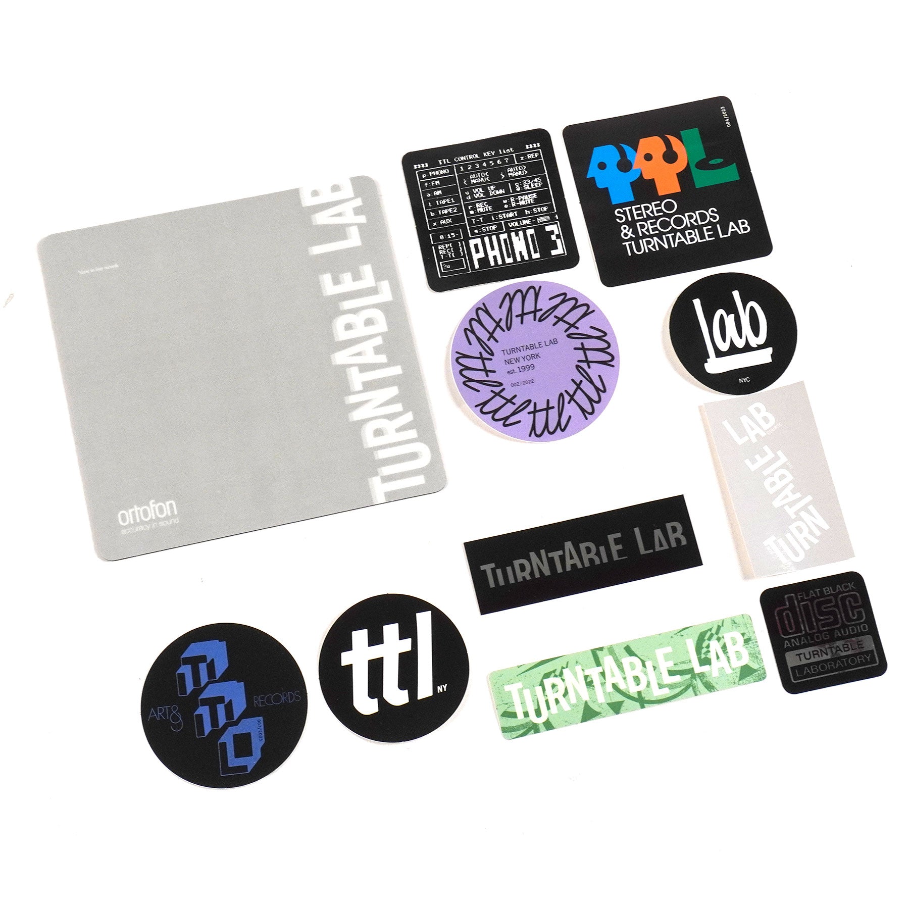 Turntable Lab: Sticker Pack — TurntableLab.com