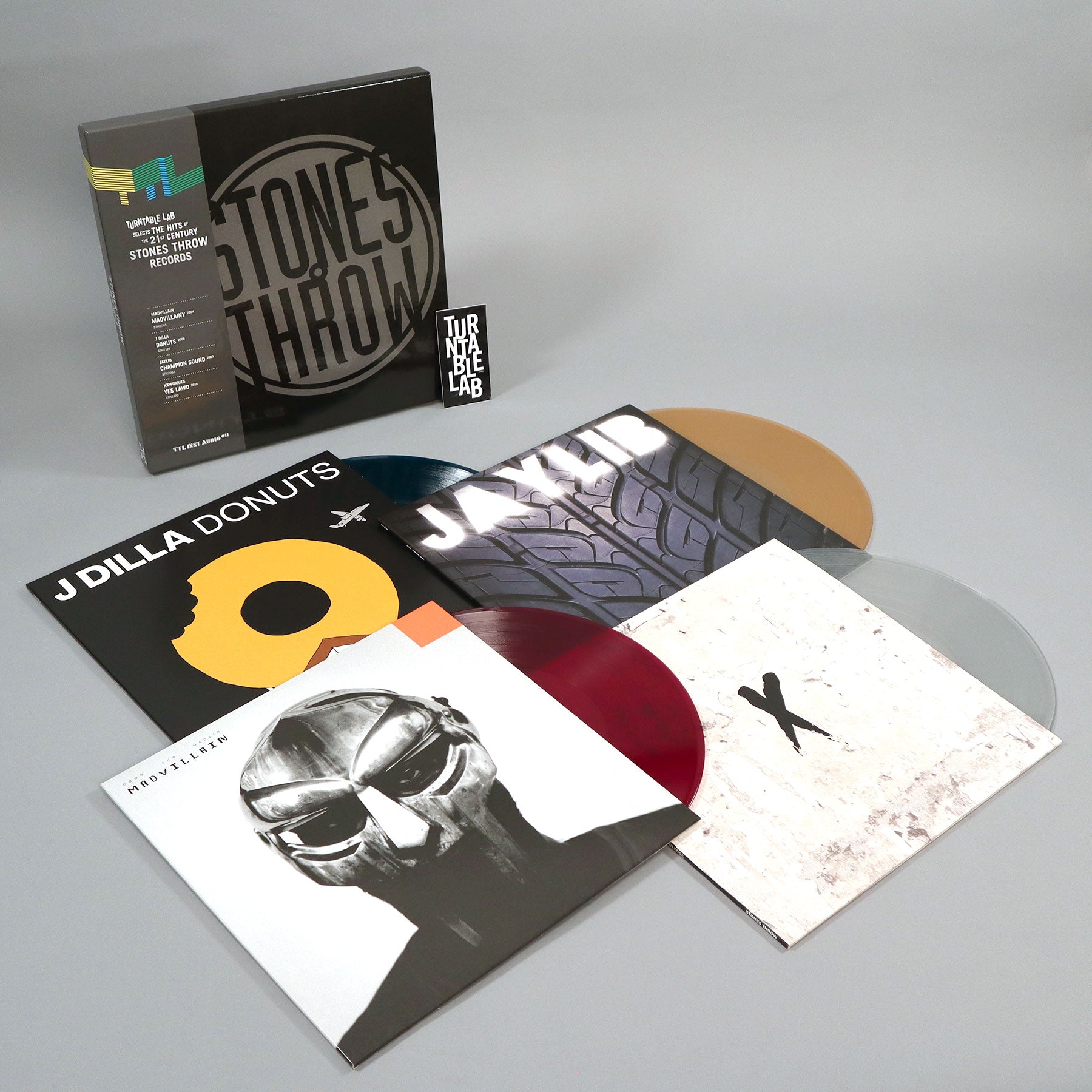 Stones Throw: Turntable Lab Selects... Vinyl 8LP Boxset - Exclusive (M ...
