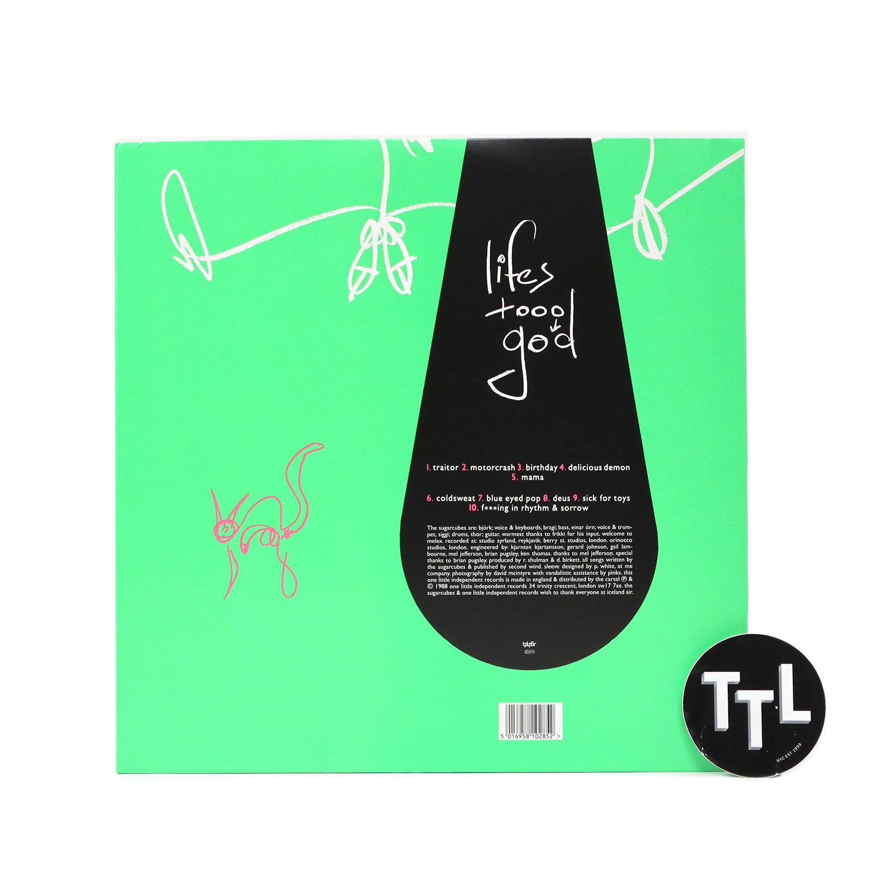 The Sugarcubes: Life's Too Good Vinyl LP — TurntableLab.com