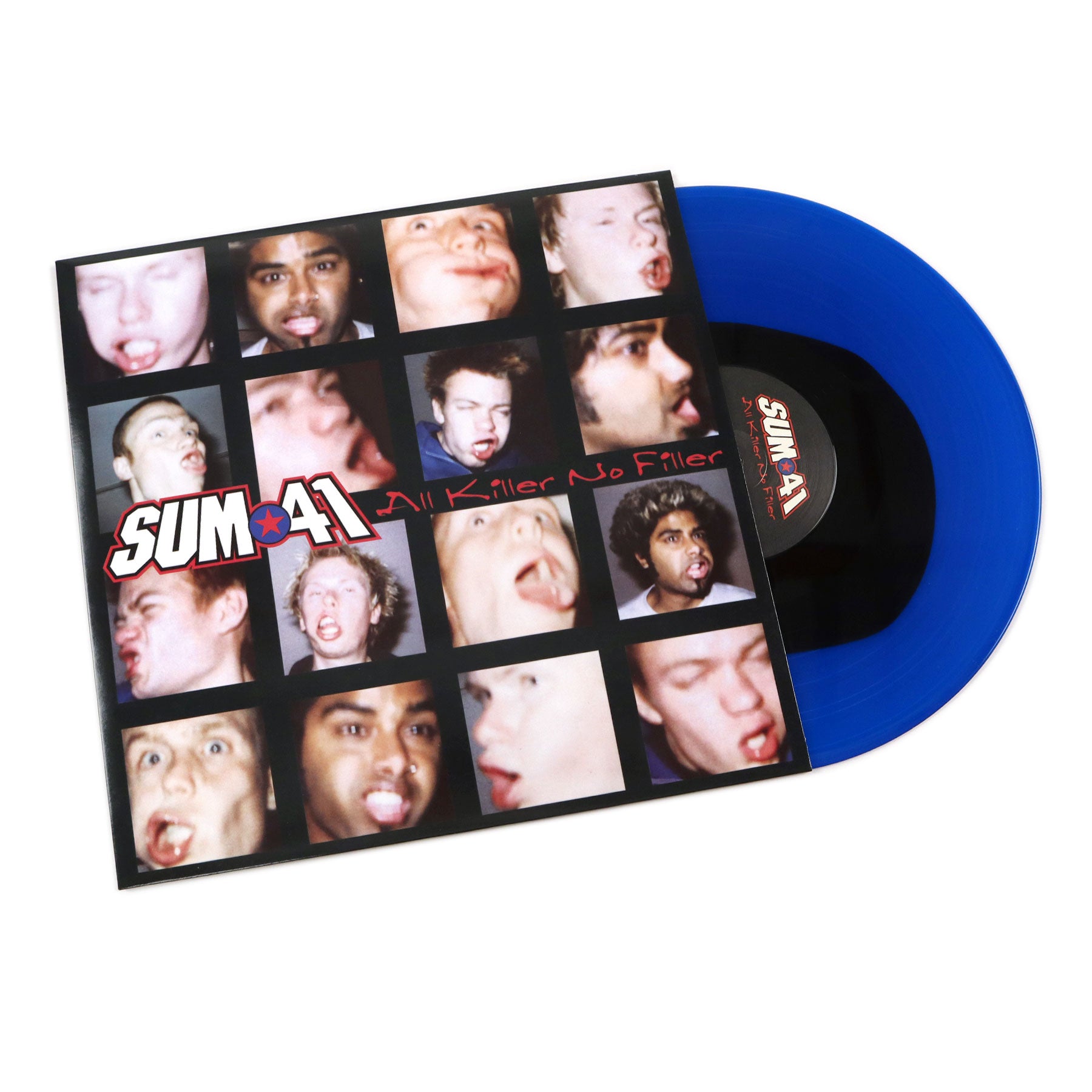 Sum 41: All Killer No Filler (Blue & Black Colored Vinyl) Vinyl LP — TurntableLab.com