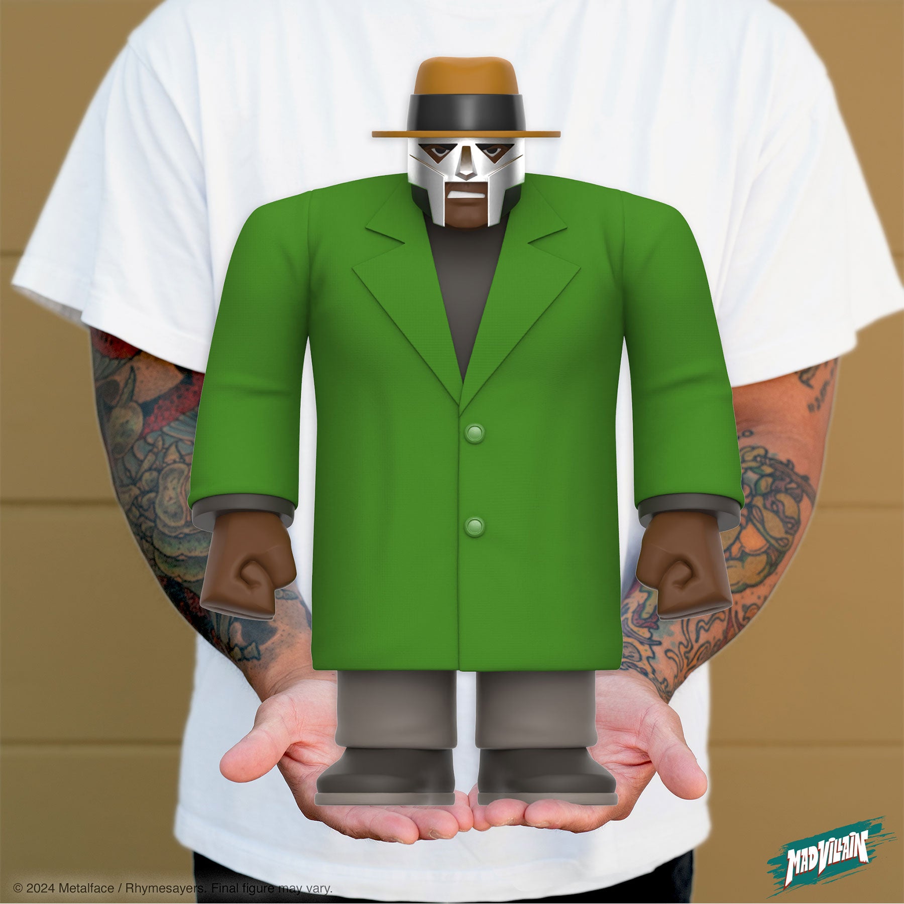 Super7: MF Doom - Madvillain All Caps SuperSize ReAction Figure - PRE ...